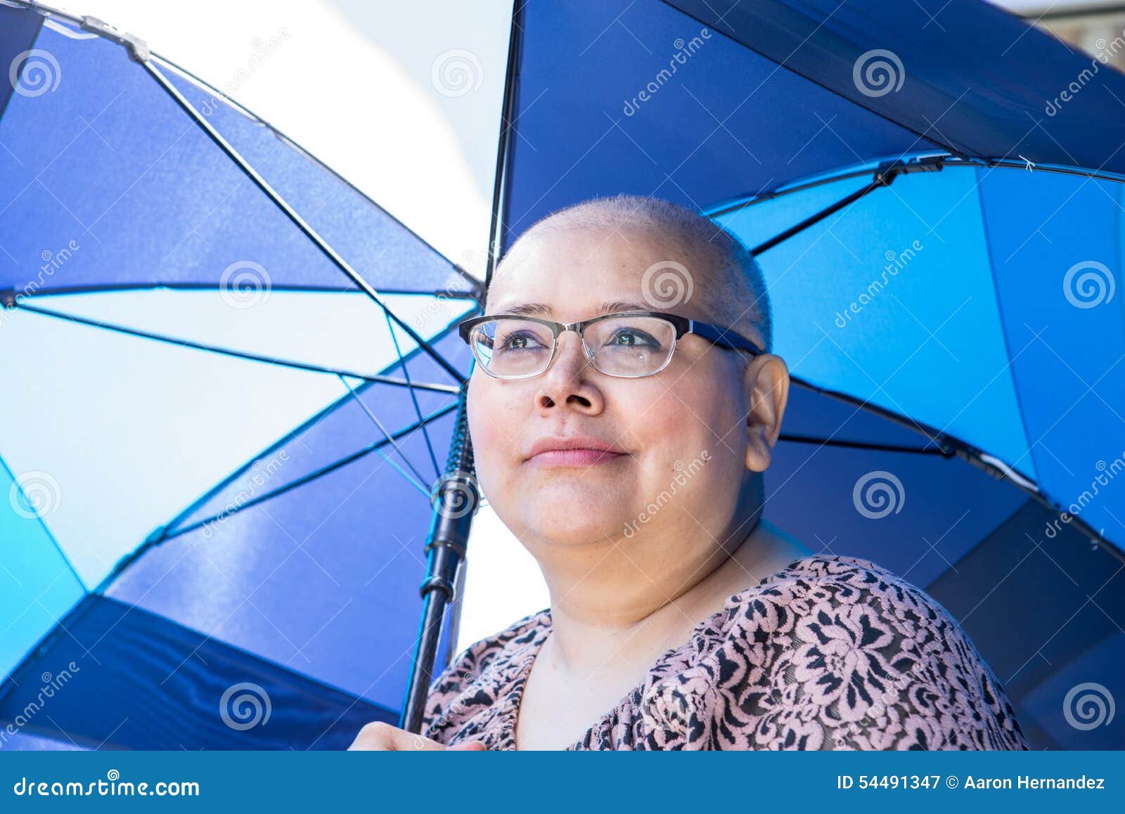 Woman Protects Skin from Sun Stock Image - Image of eyeglasses, high ...