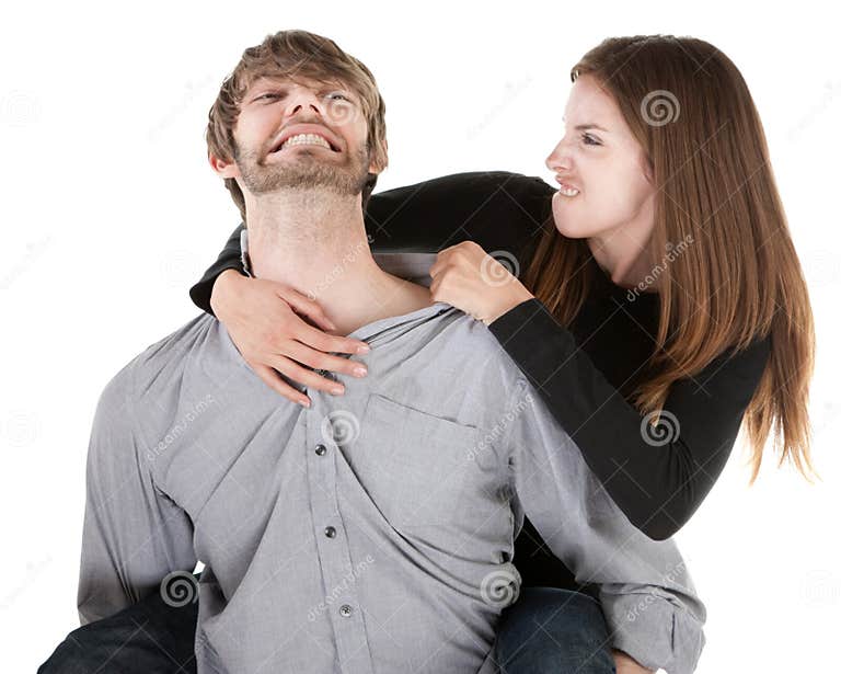 Woman Pulling on an Ear stock image. Image of caucasian - 18388227