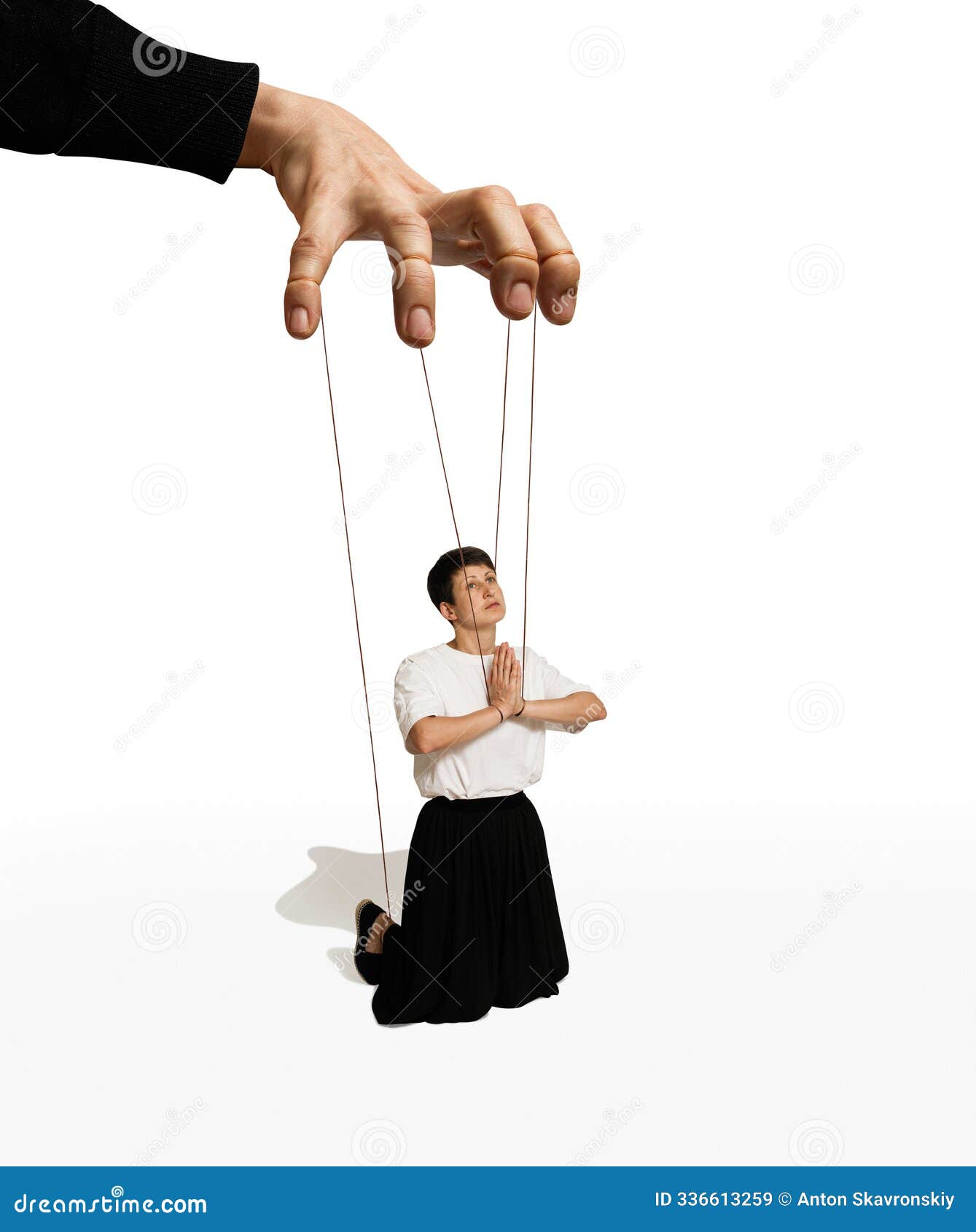 Manipulation of People, Mind Control. Concept. Stock Image - Image of ...