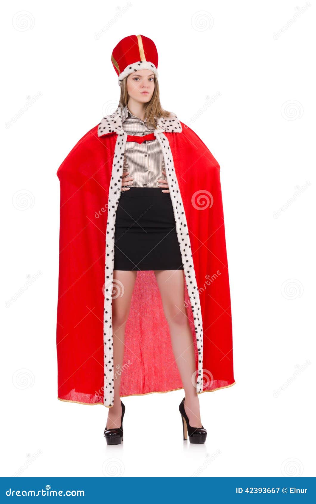 Woman queen stock image. Image of businesswoman, monarchy - 42393667
