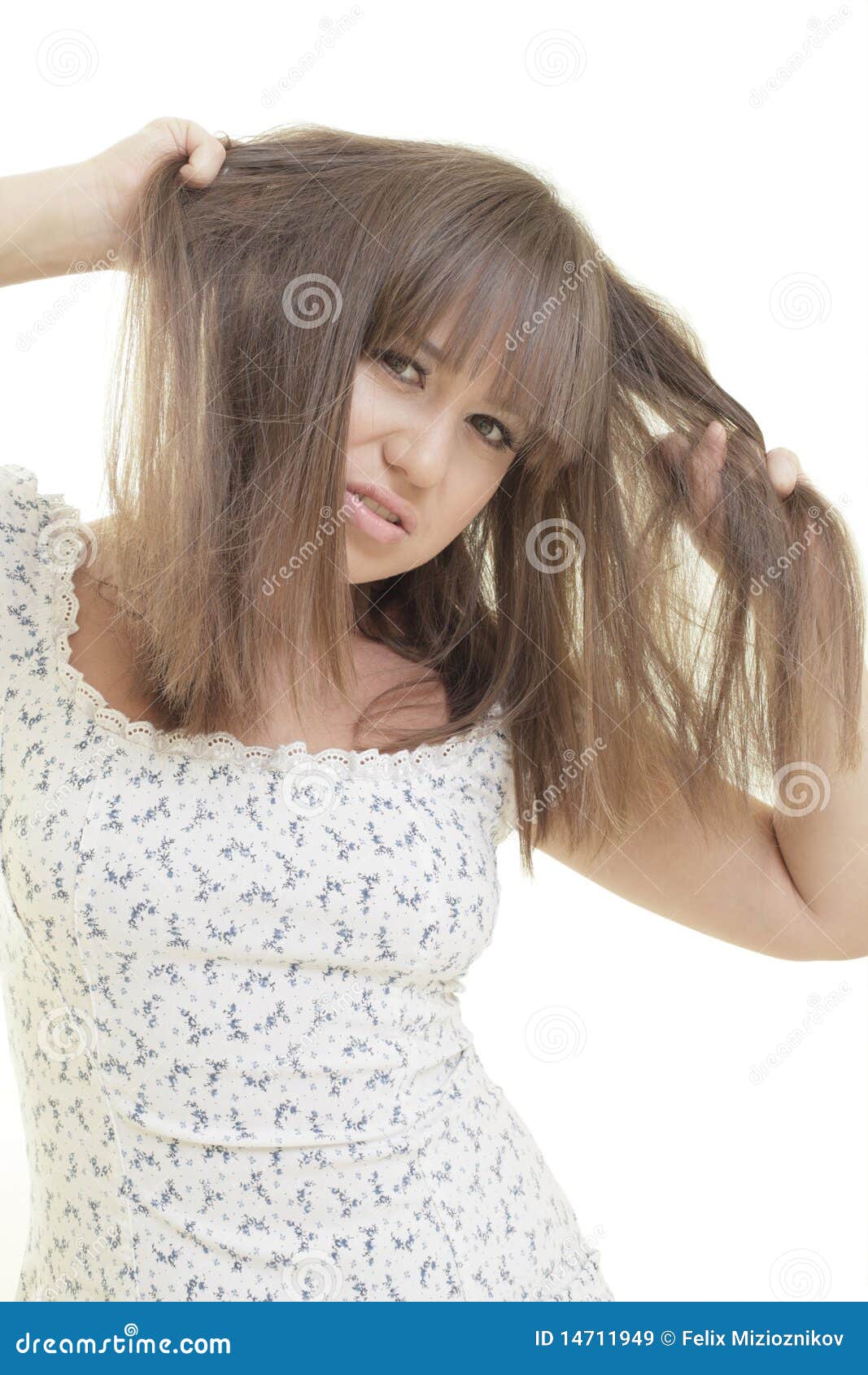 Woman in rage stock image. Image of lady, isolated, caucasian - 14711949
