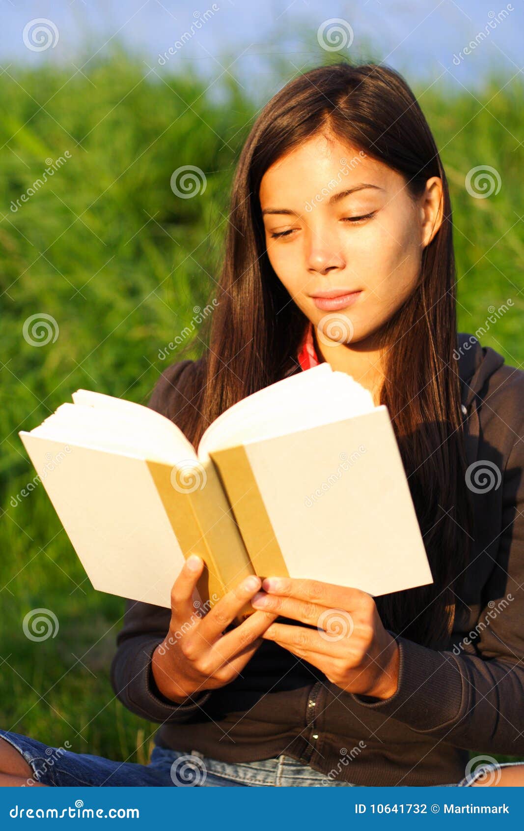 Woman reading stock photo. Image of girl, learning, interest - 10641732