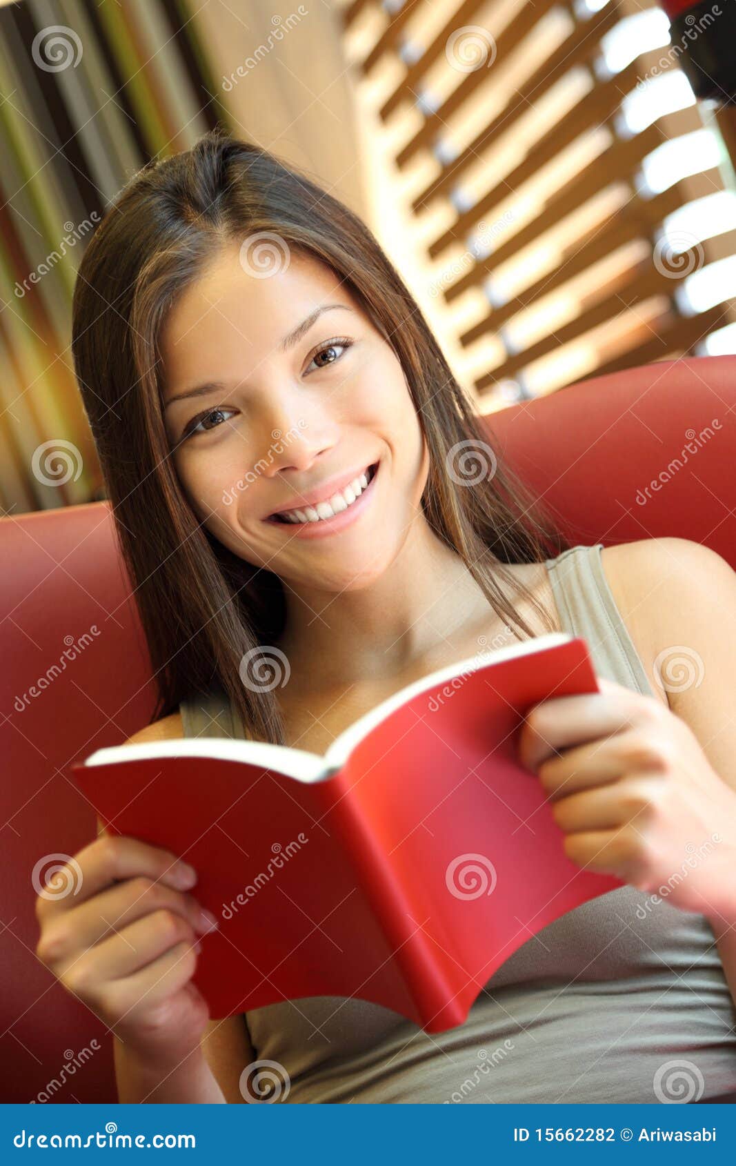 Woman reading book stock photo. Image of caucasian, alone - 15662282