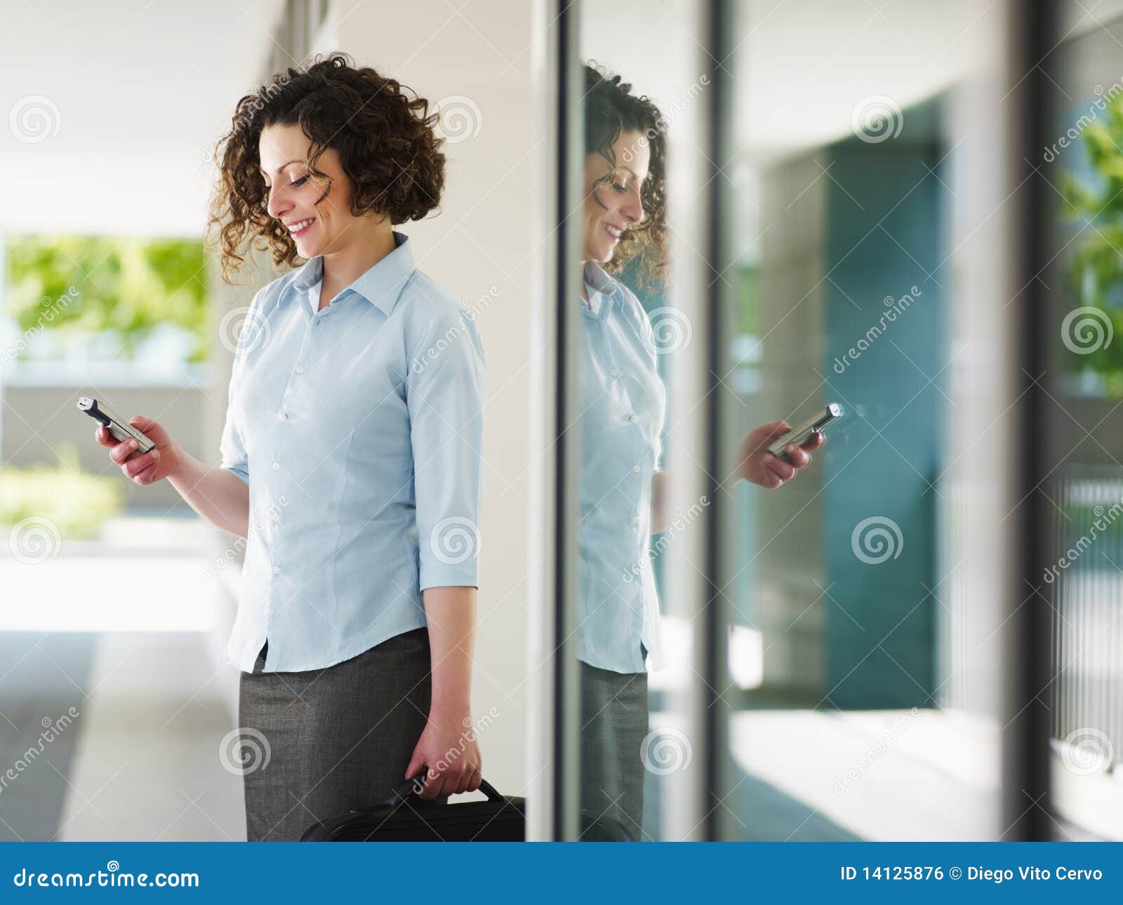 Woman Reading Emails Outdoor Stock Photos - Free & Royalty-Free Stock ...