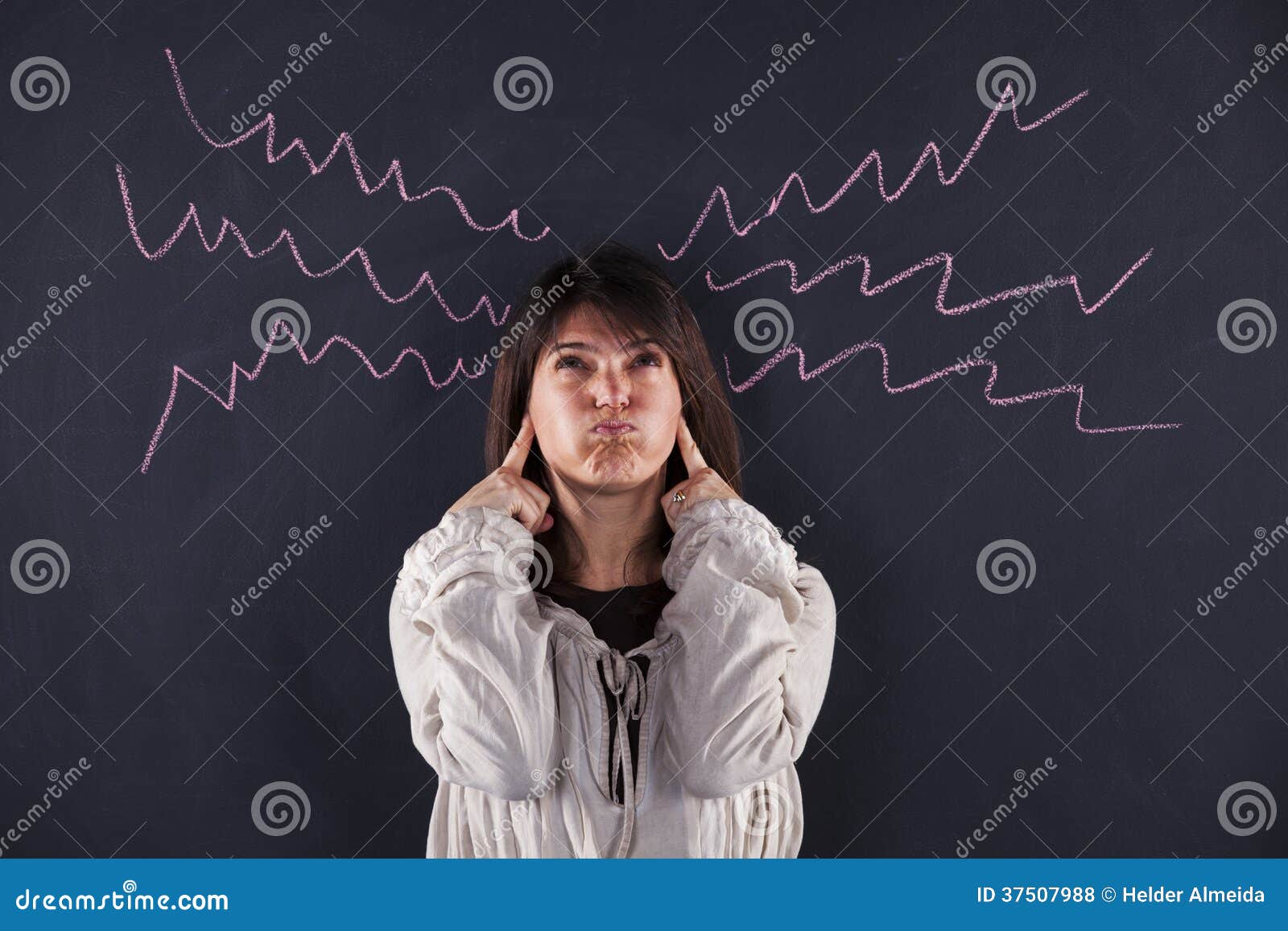 Woman ready to explode stock photo. Image of displeased - 37507988