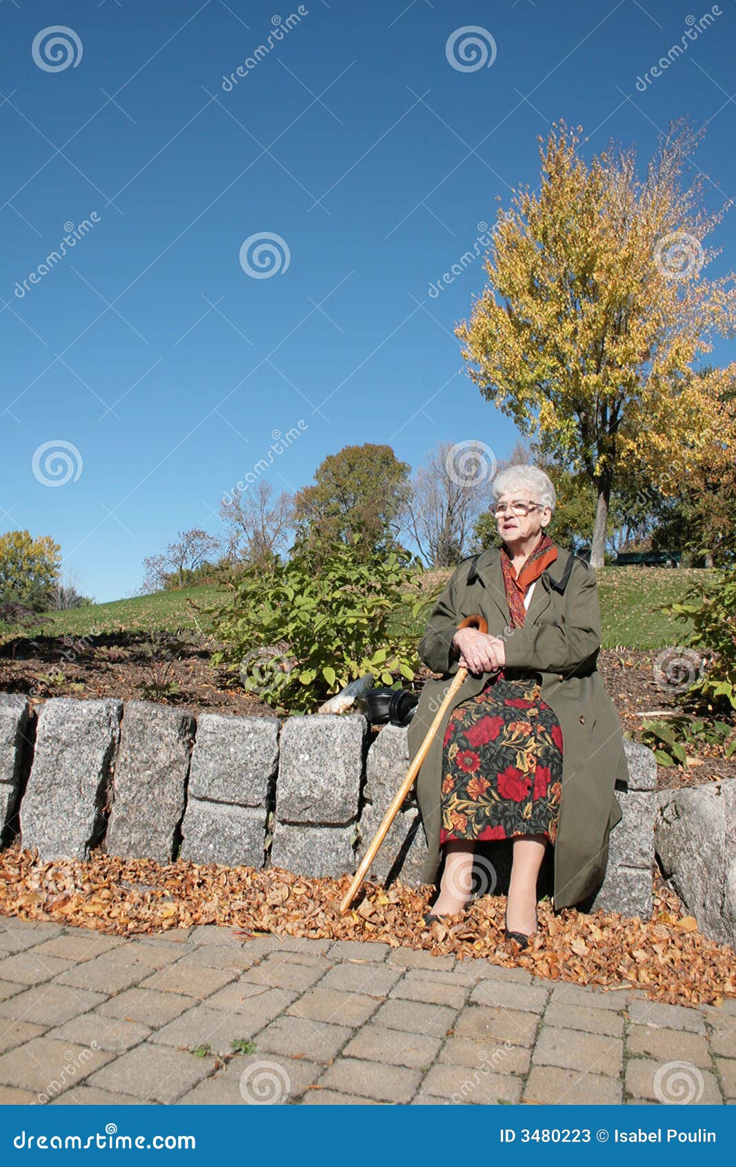 Woman relax outside stock image. Image of people, siting - 3480223
