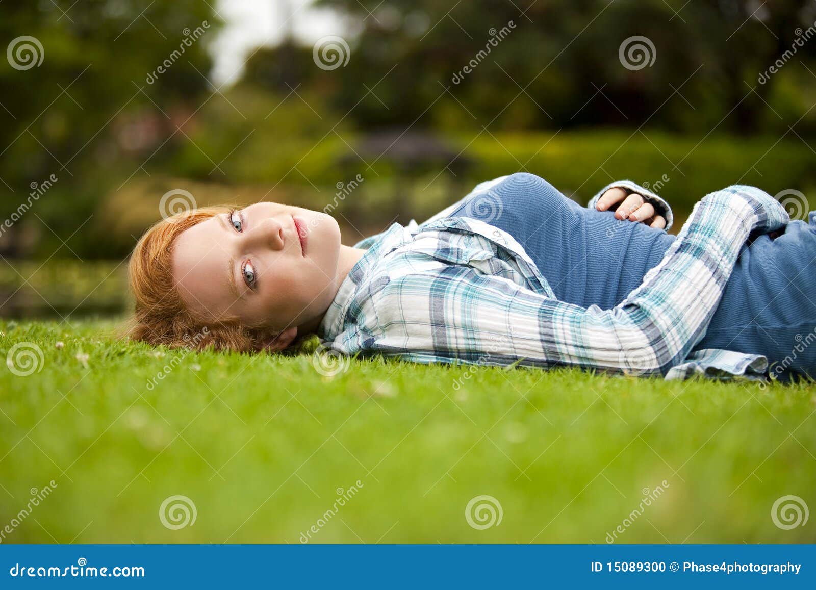 Woman relaxing stock photo. Image of attractive, eyes - 15089300