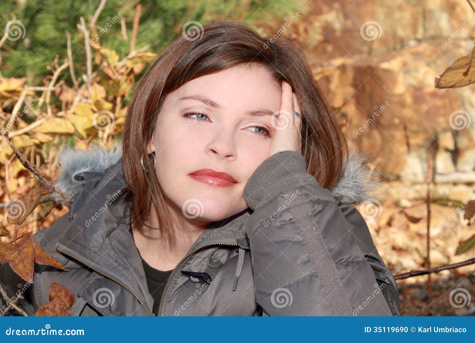 Woman relaxing stock photo. Image of cosmetic, woman - 35119690