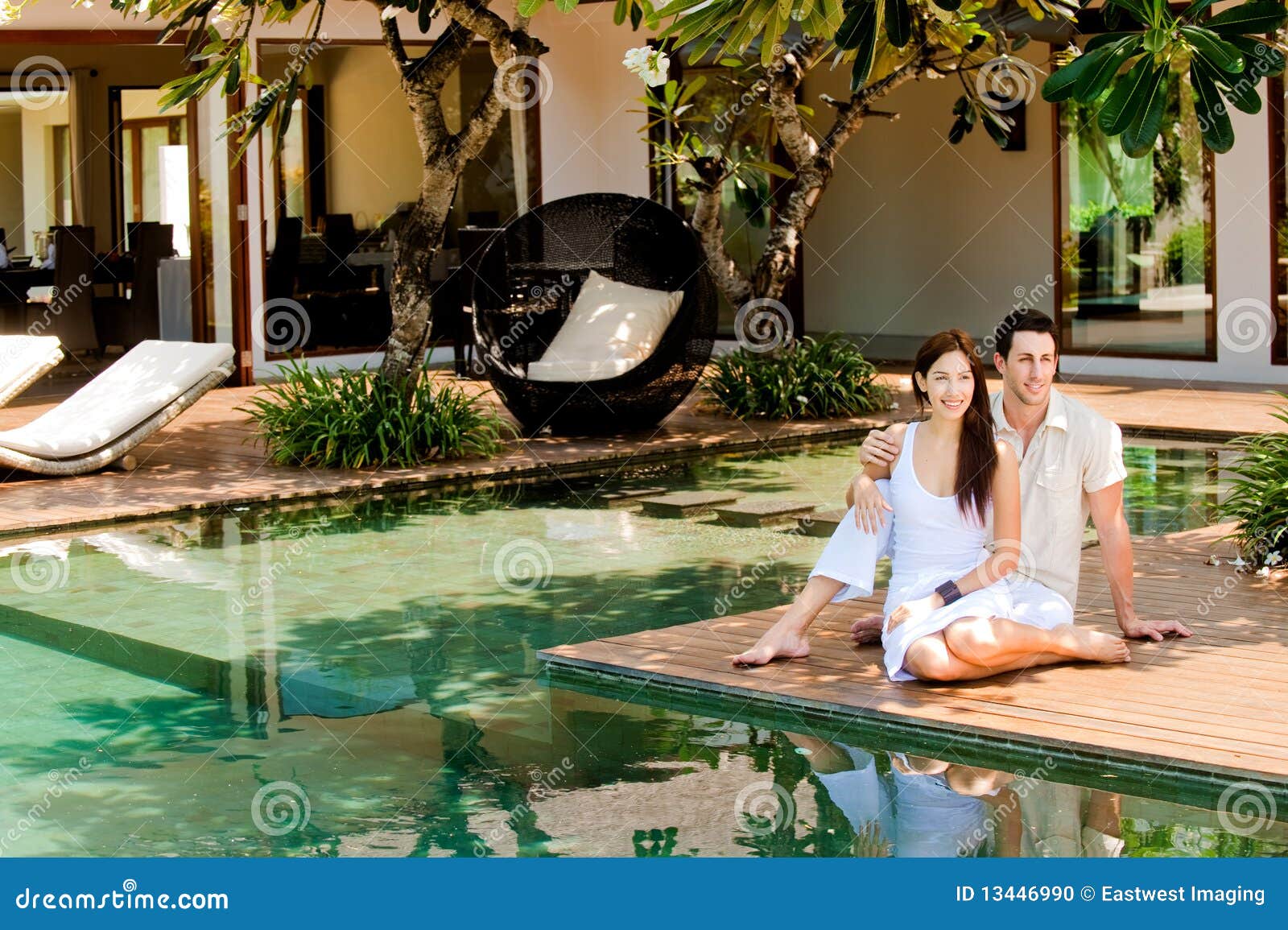 Woman Relaxing Outdoors stock photo. Image of outside - 13446990