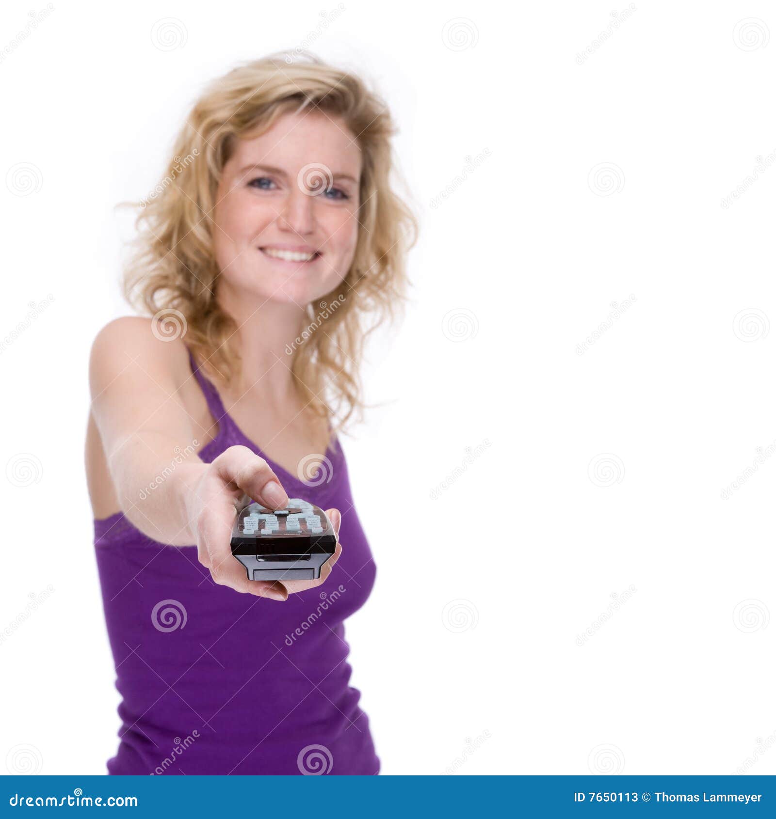 Woman with remote control stock image. Image of control - 7650113 Woman with remote control stock image. Image of control - 7650113