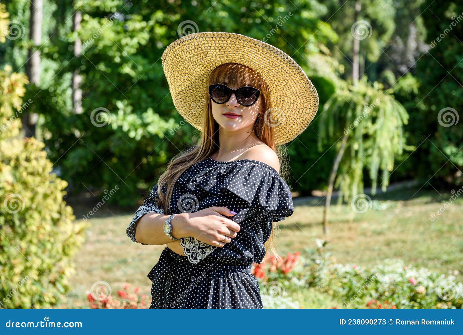 Woman Rest and Enjoy Time at Summer Time, Stock Image - Image of tree ...