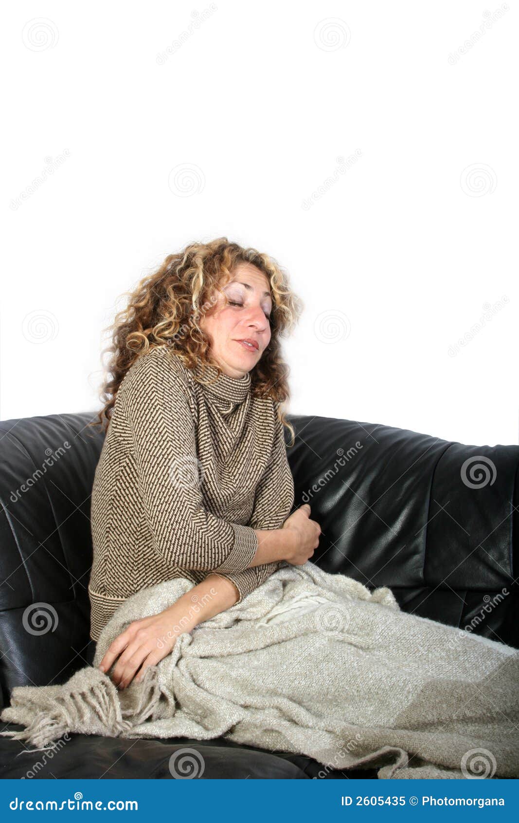 Woman resting stock image. Image of tired, living, room - 2605435