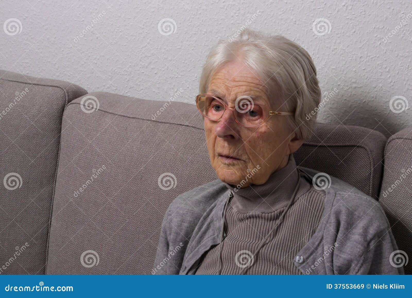 Woman in retirement home stock image. Image of retired - 37553669