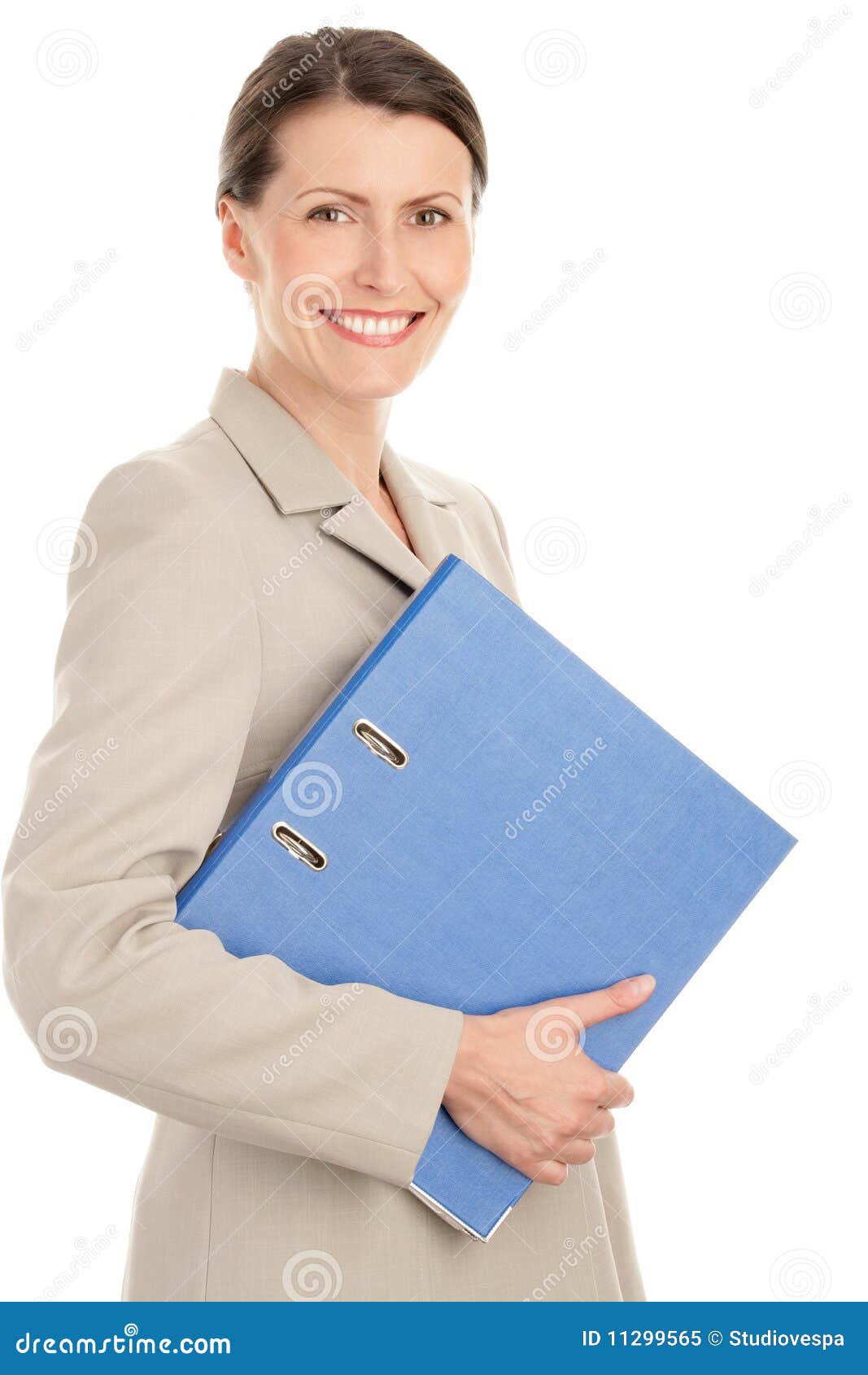 Ring Binder On The Wooden Background Royalty-Free Stock Photo ...