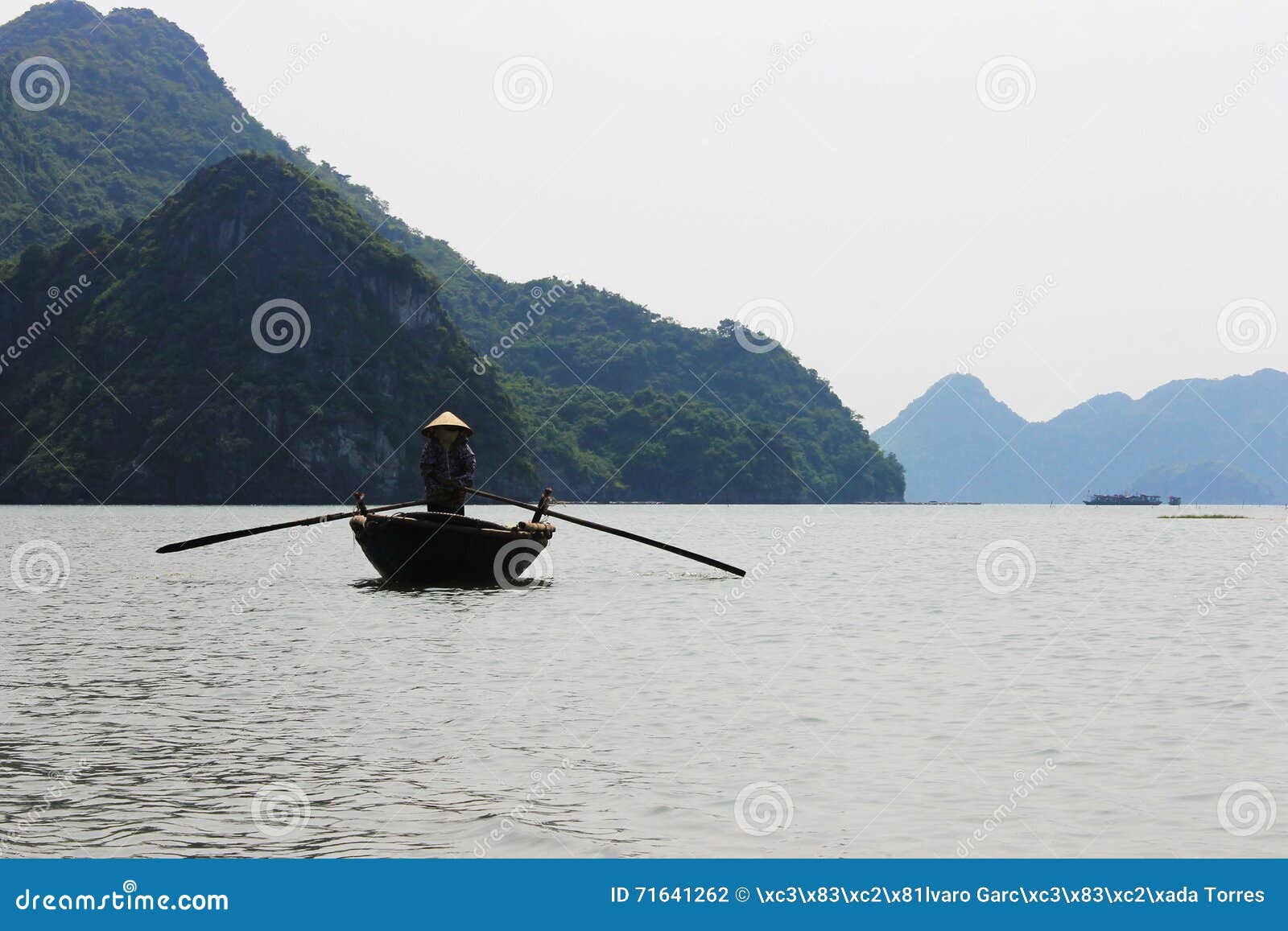 Old Woman Rowing A Boat On Tonle Sap Lake Editorial Image ...