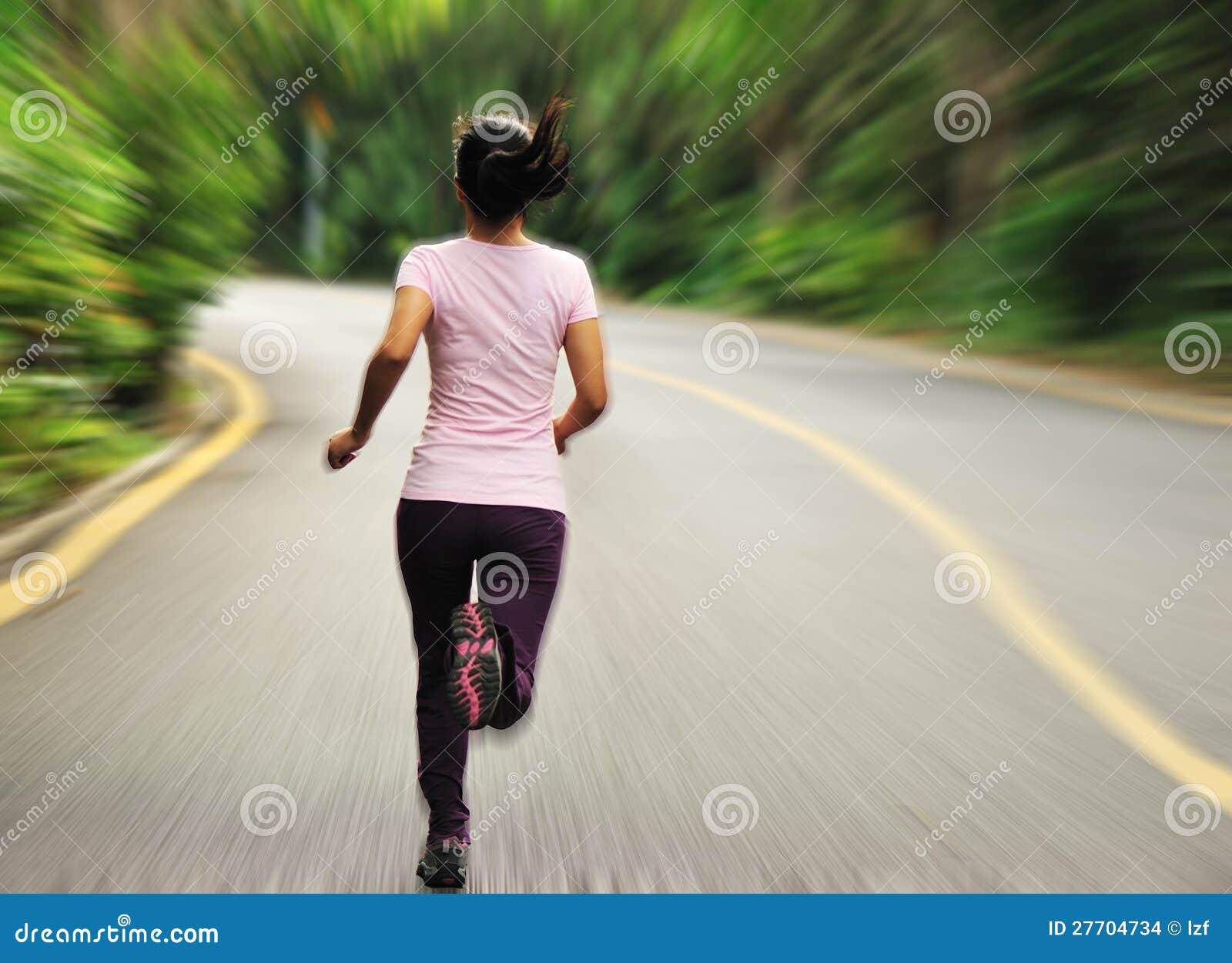 Woman runner running stock photo. Image of sport, casual - 27704734