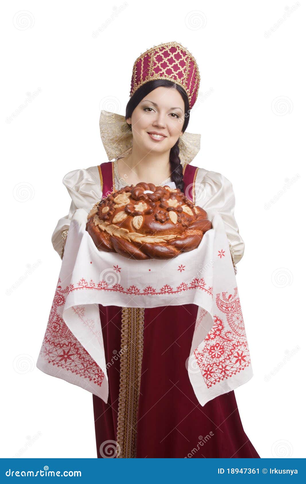 Russian Traditional Bakery Food Sushki And Baranki Background Stock ...