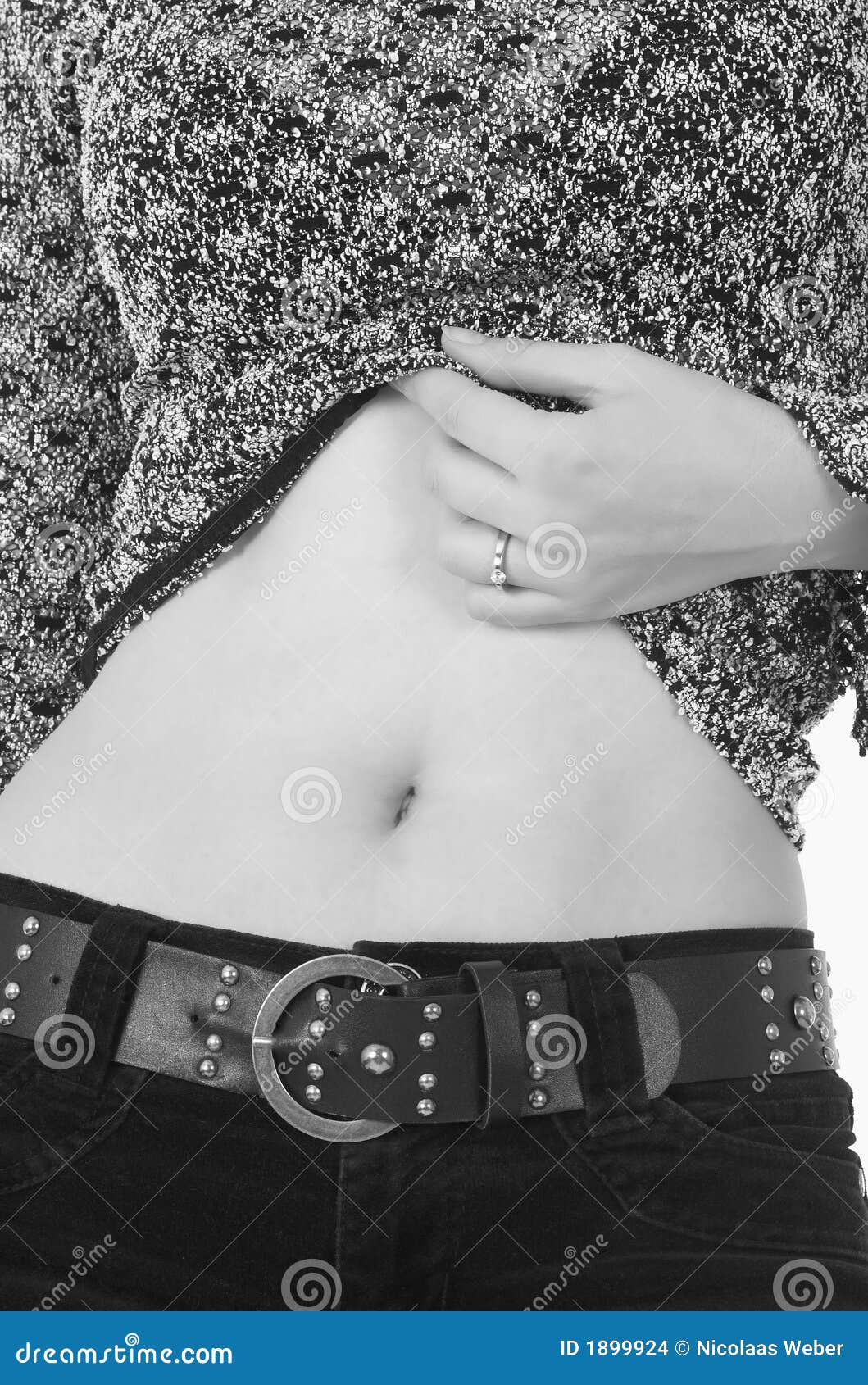 Woman s Belly Button stock photo. Image of gorgeous, passion - 1899924