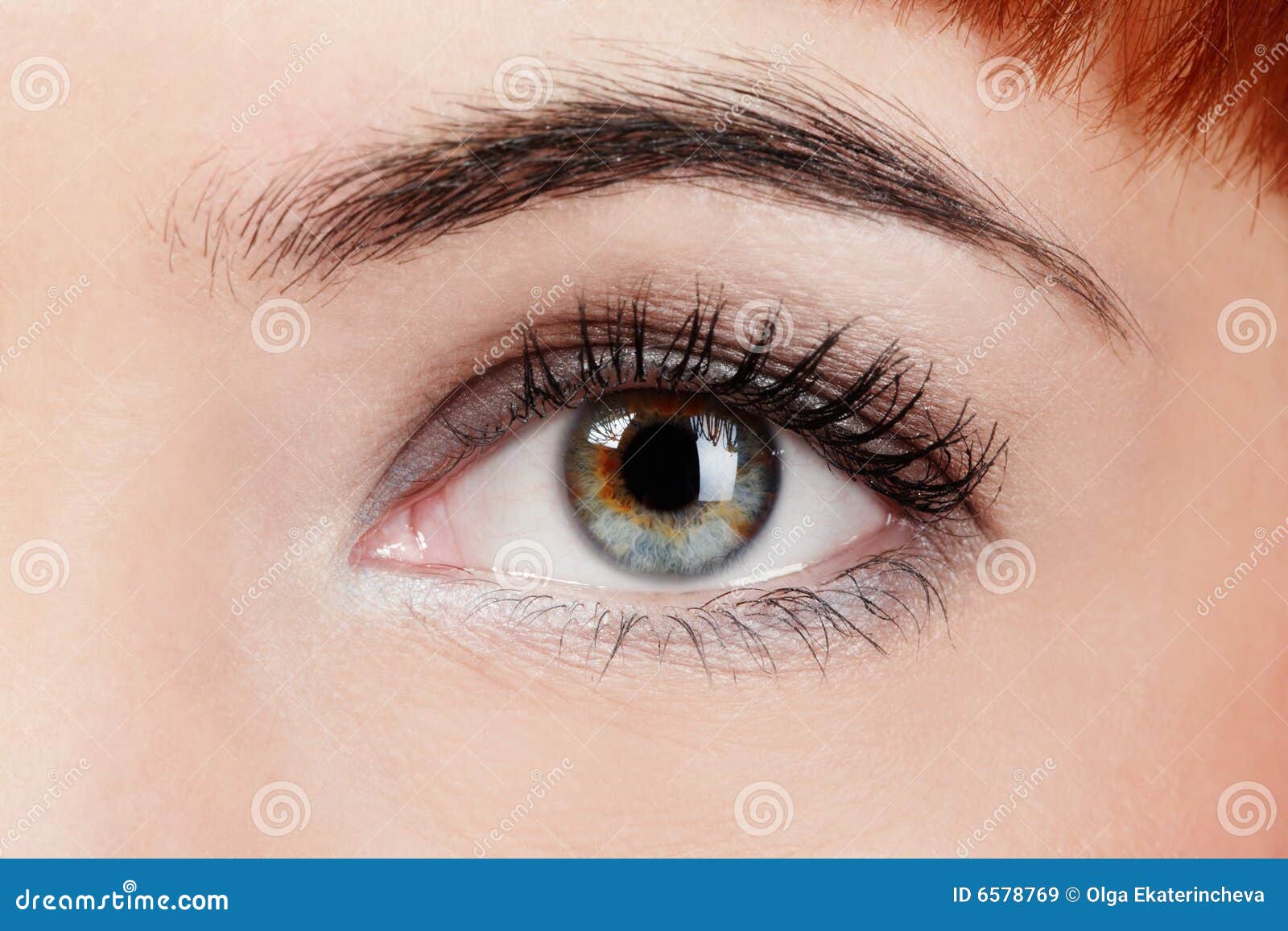 Woman s eye stock image. Image of aging, close, female - 6578769