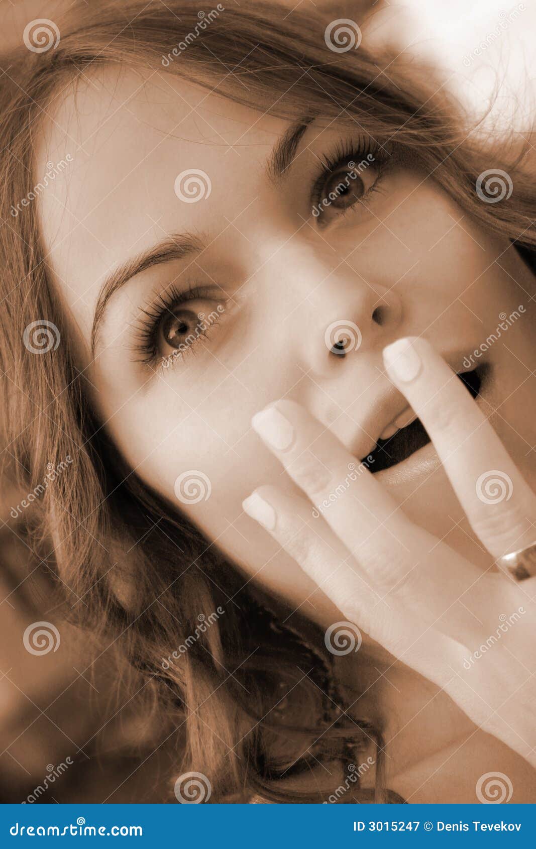Woman s face surprised stock image. Image of human, face - 3015247