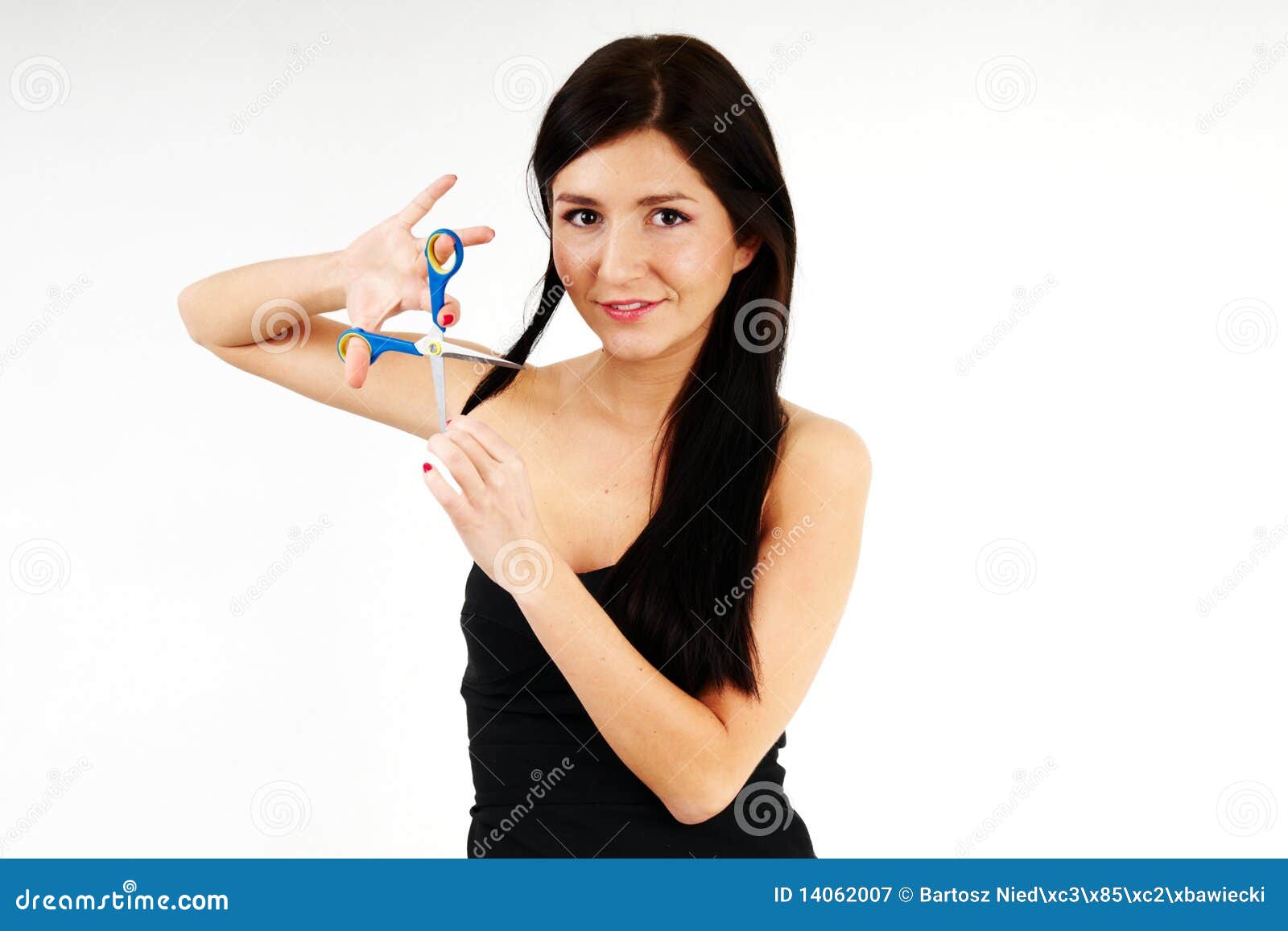 Woman S Hair Cut - Close-up Stock Image - Image of haircutting ...