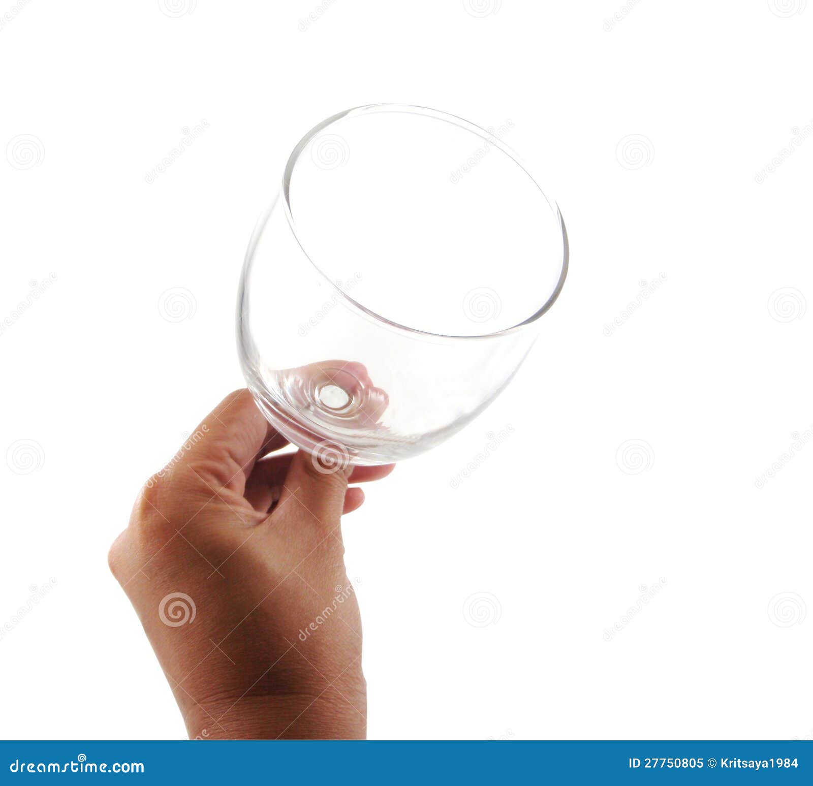 Woman s hand with glass stock image. Image of isolated - 27750805