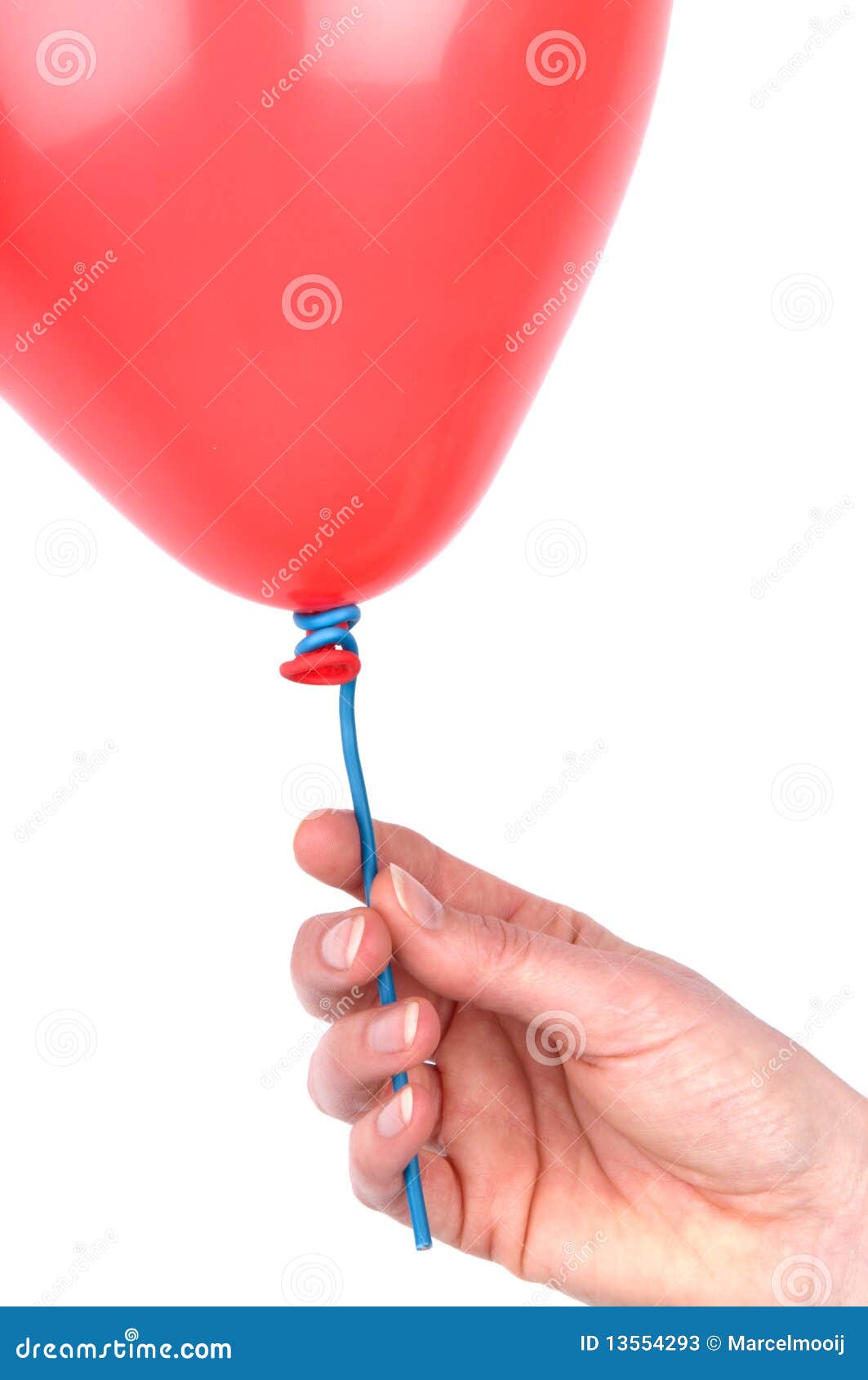 Woman S Hand Holding a Balloon Stock Image - Image of valentine, party ...