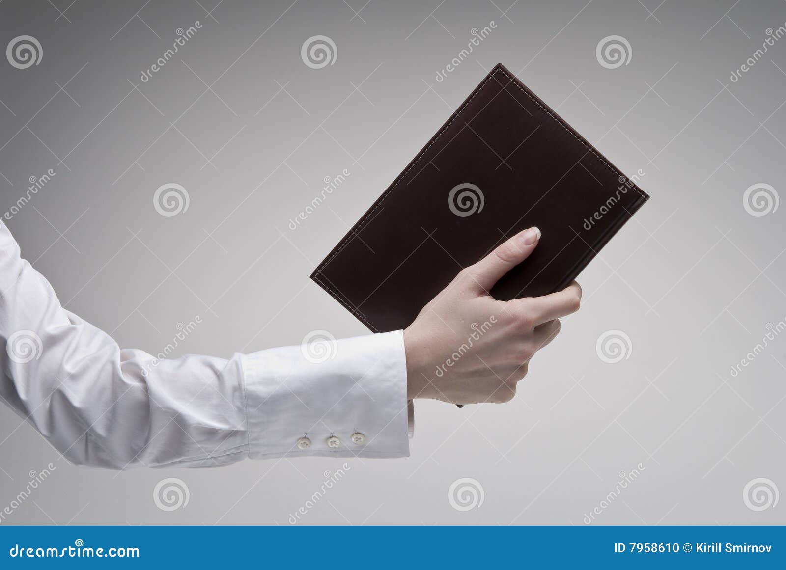 Woman s hand holding diary stock photo. Image of diary - 7958610