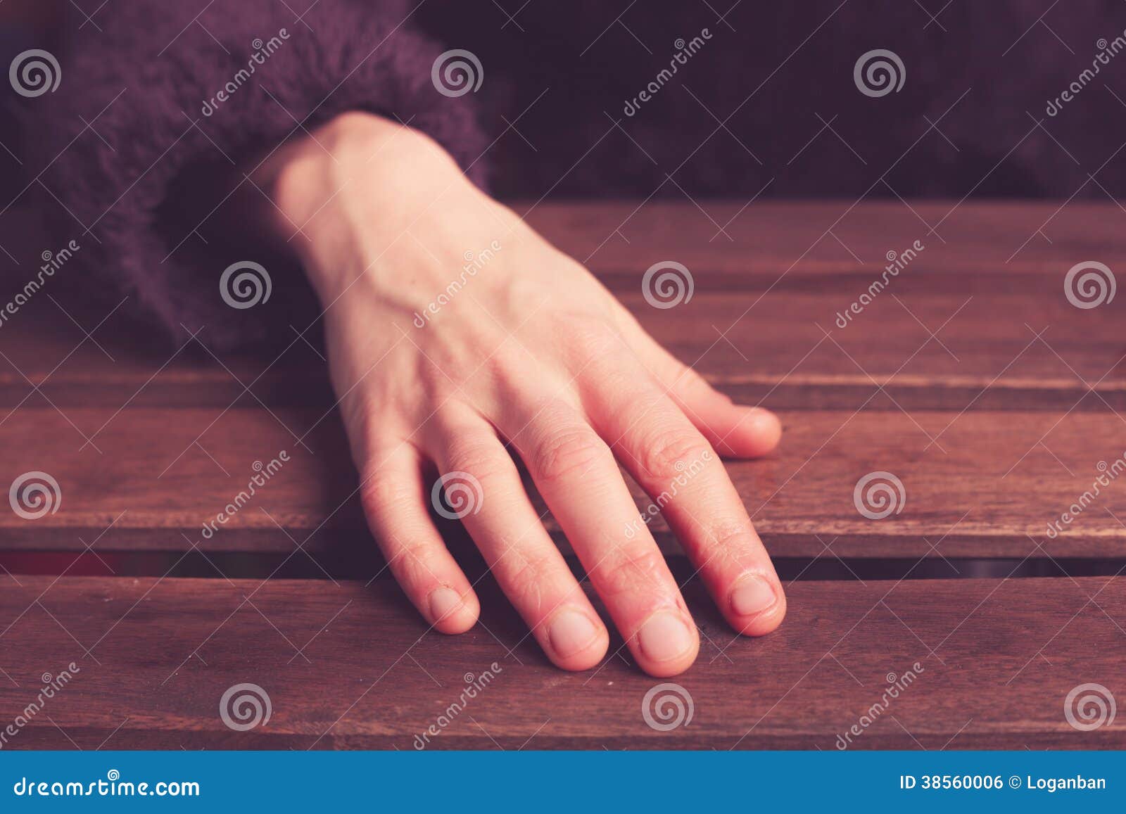 Woman s hand on table stock photo. Image of woman, quiet - 38560006