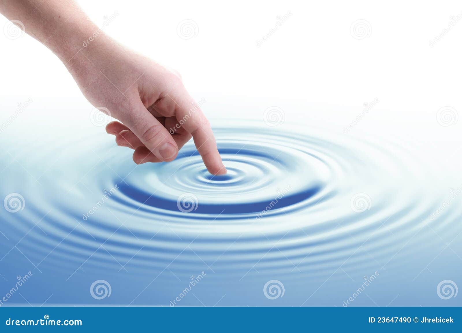 Woman S Hand Touching Water Stock Photo - Image of human, healthy: 23647490