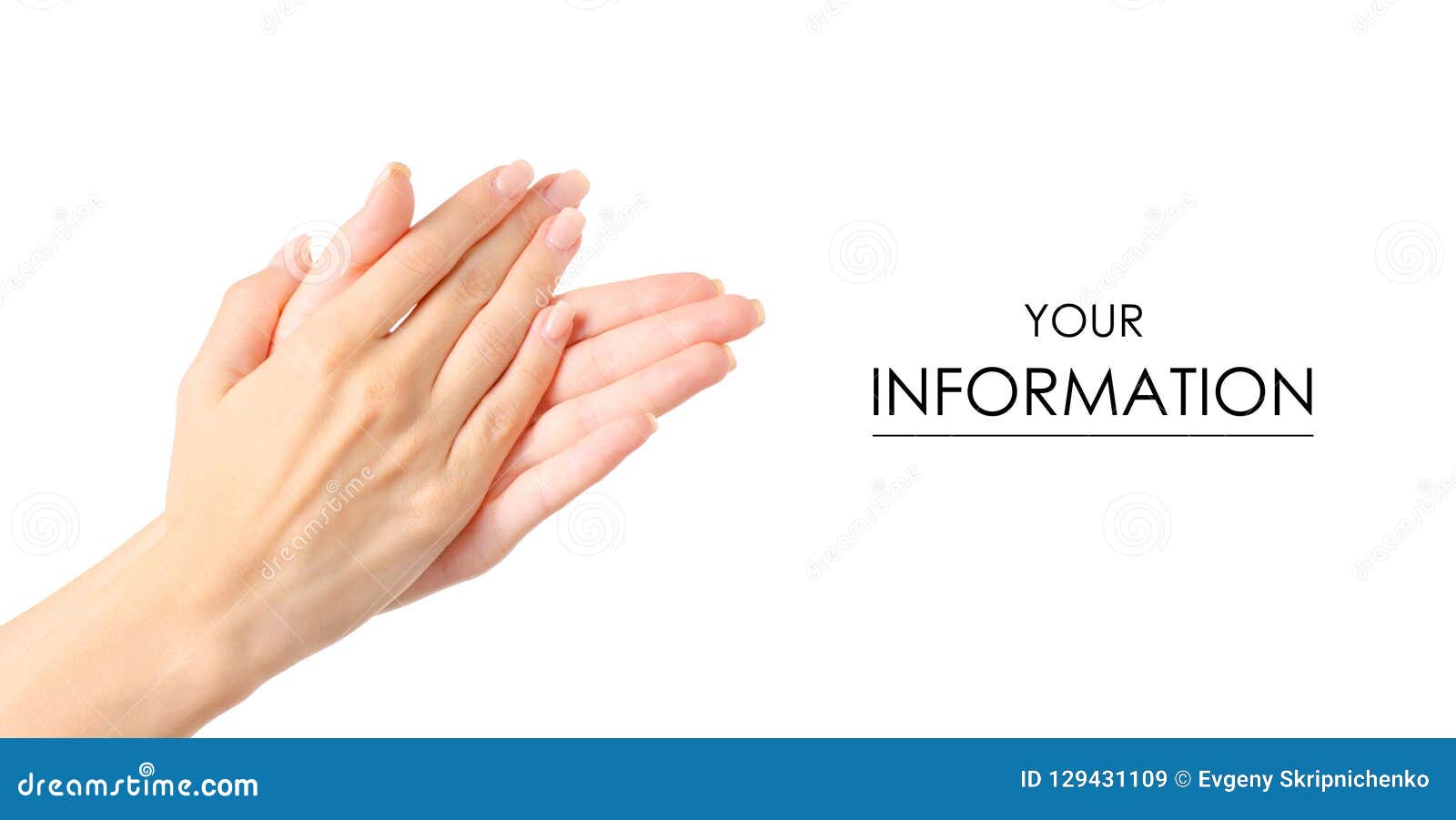 Woman`s Hands Applause Pattern Stock Image - Image of back, greeting ...