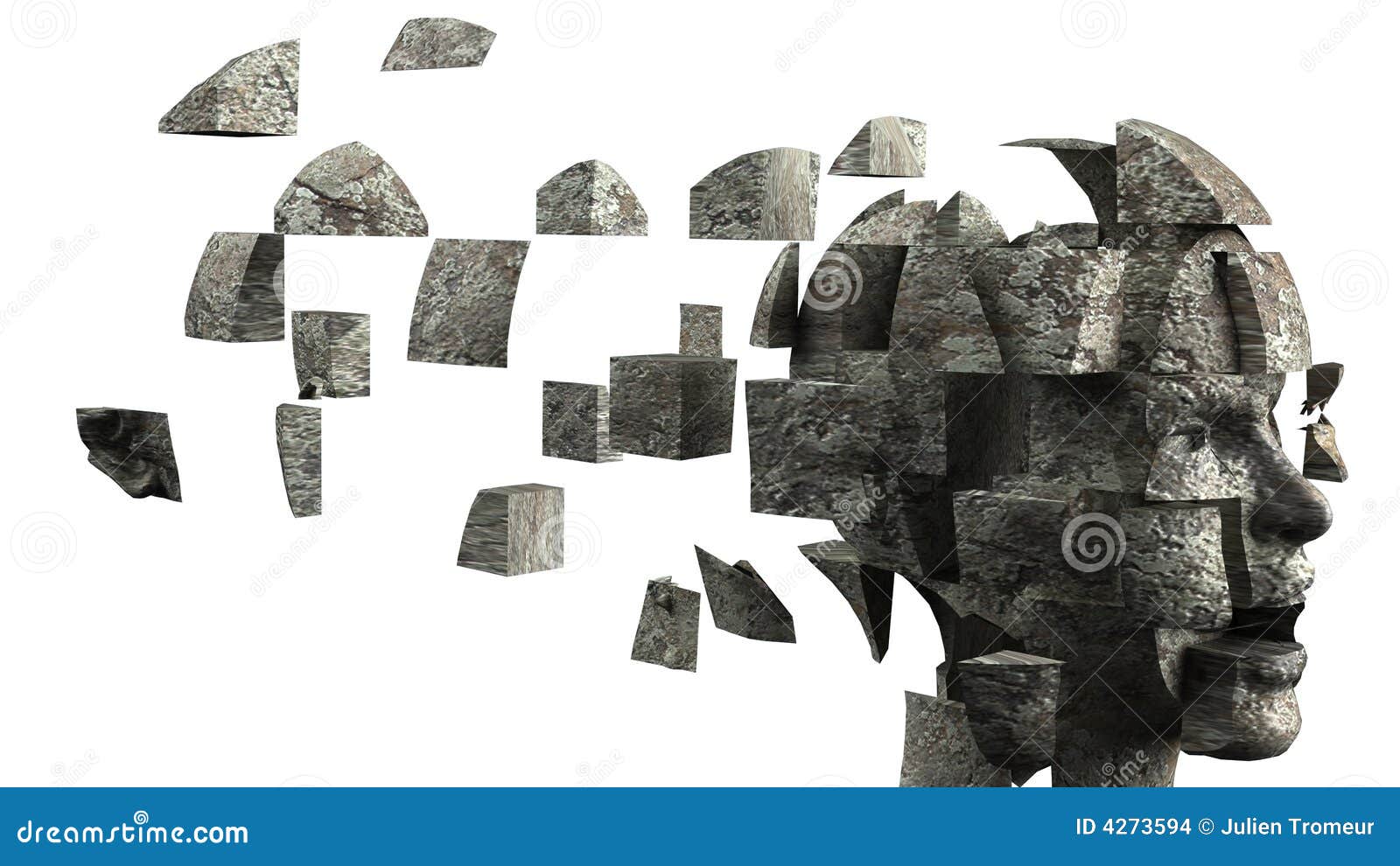 Woman s mind stock illustration. Illustration of graphics - 4273594