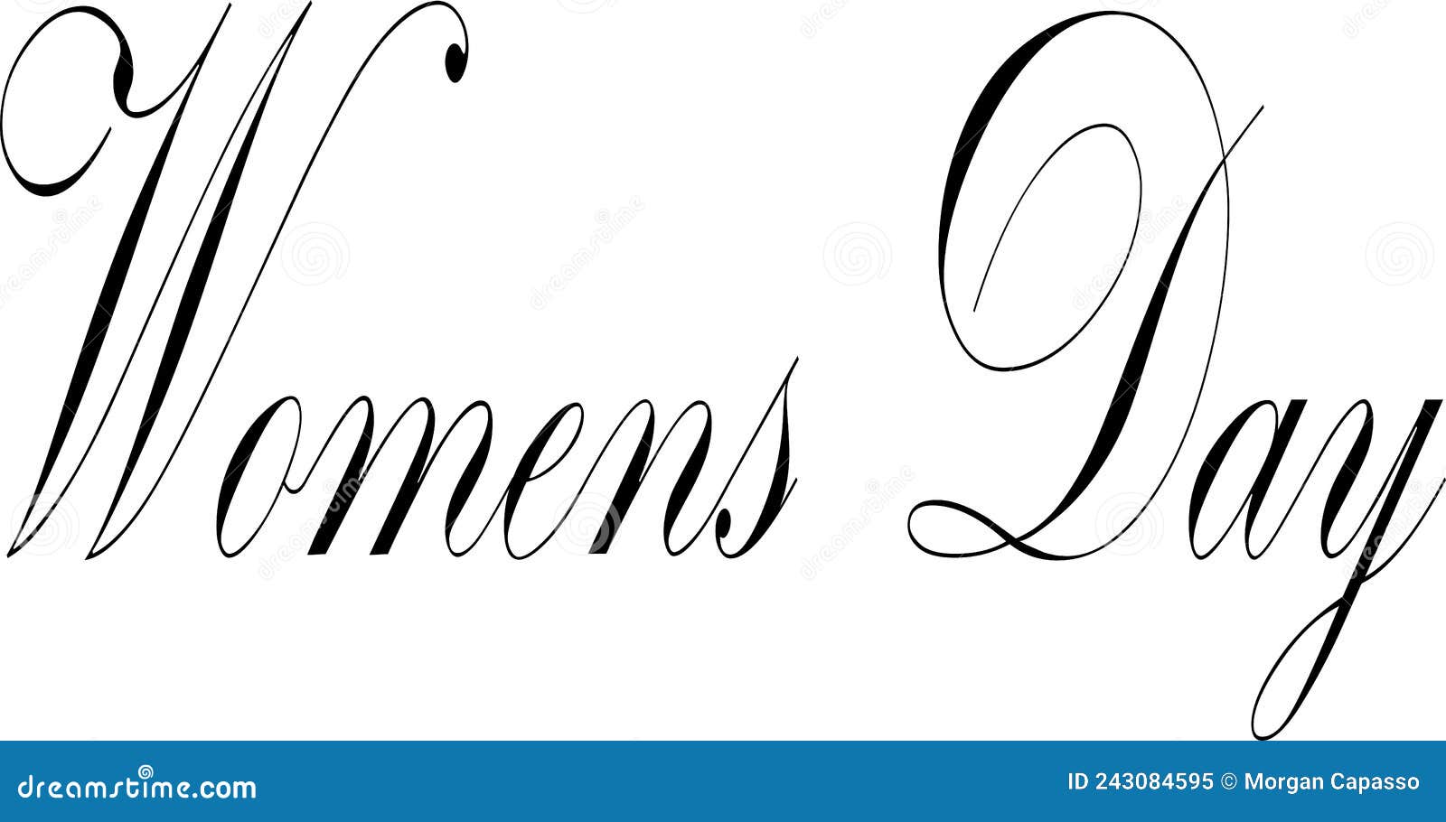 Woman`s Text Sign Illustration Stock Vector - Illustration of message ...