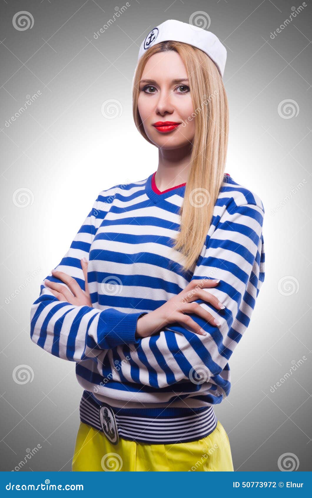 Woman in sailor costume stock photo. Image of lifestyle - 50773972