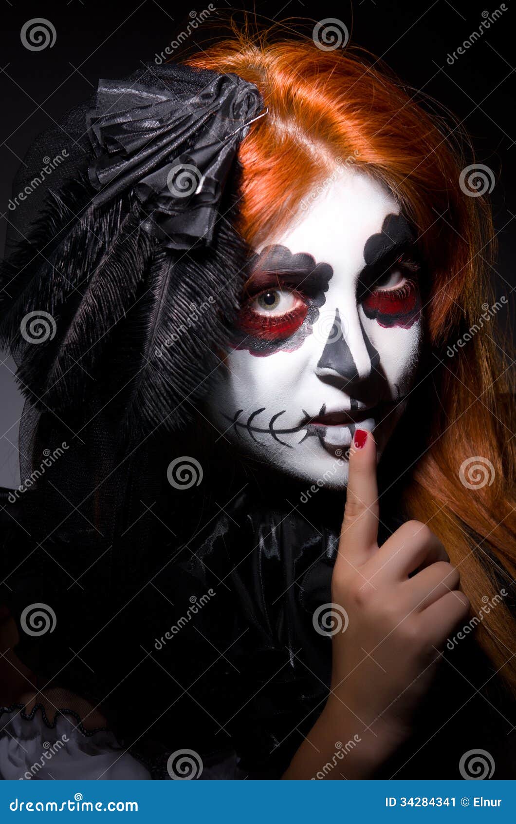 Woman satana stock image. Image of devil, danger, glamour - 34284341