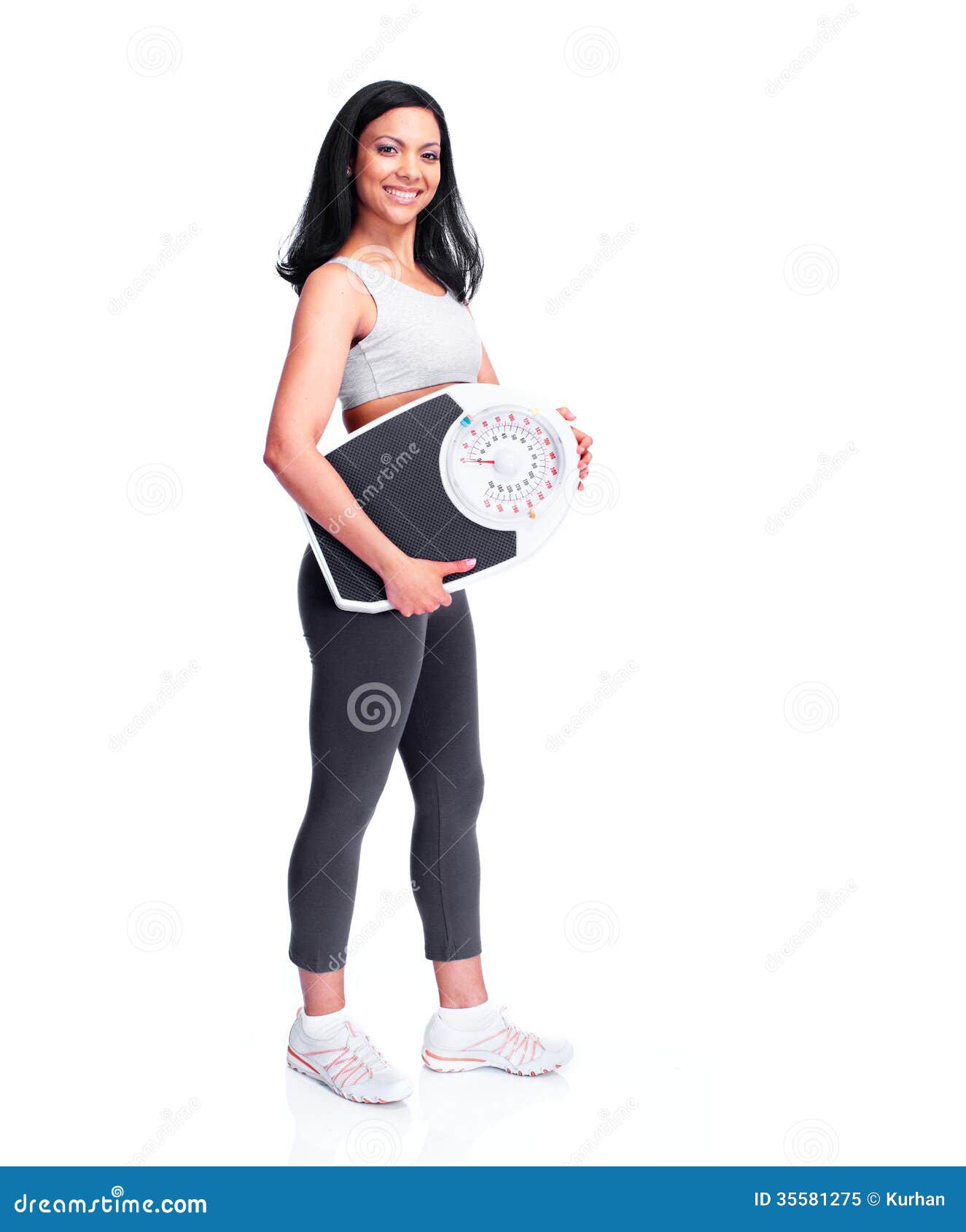 Woman with scales. stock image. Image of skinny, isolated - 35581275