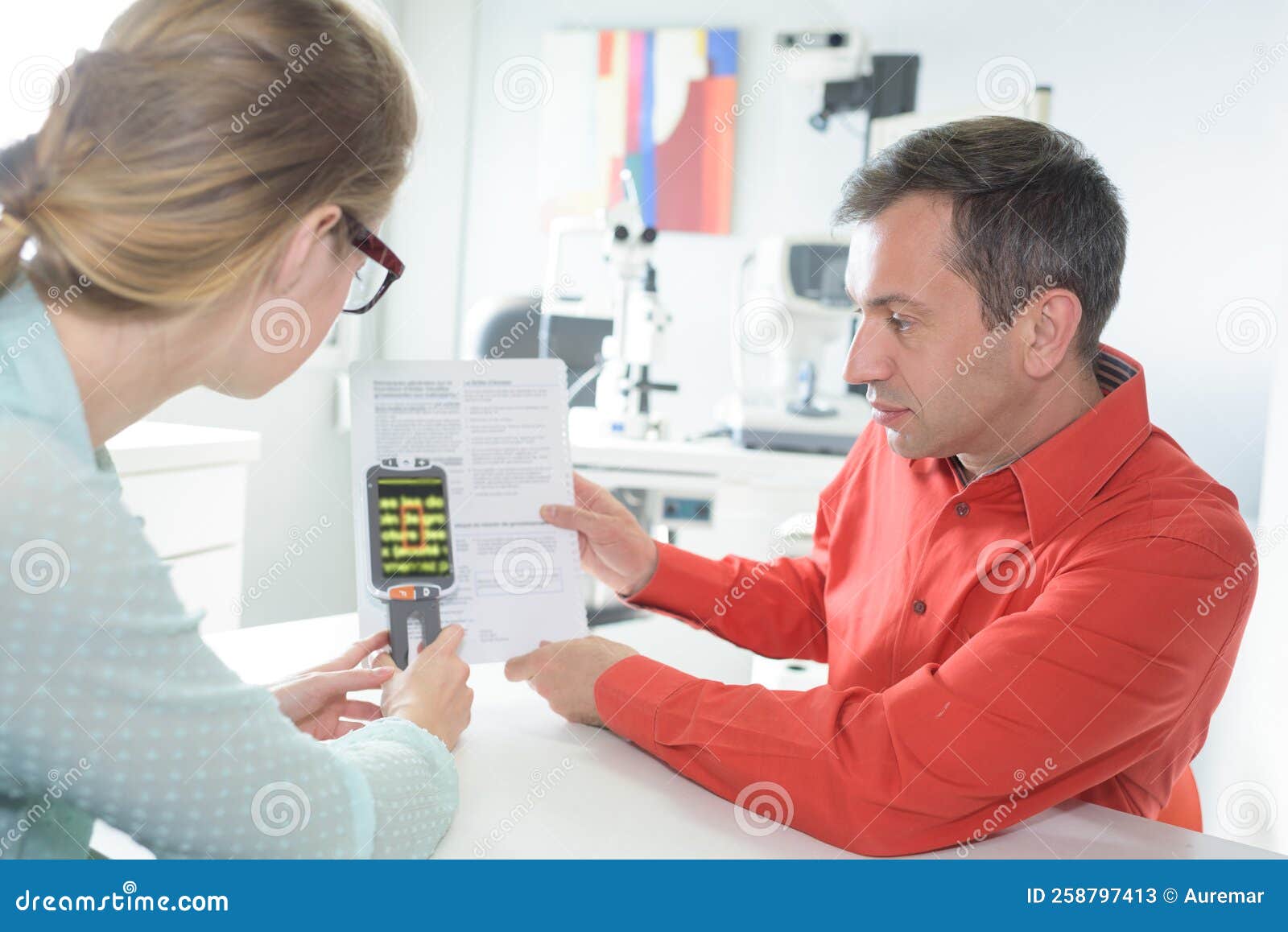 Woman Scanning Voucher Code Stock Image - Image of people, hand: 258797413
