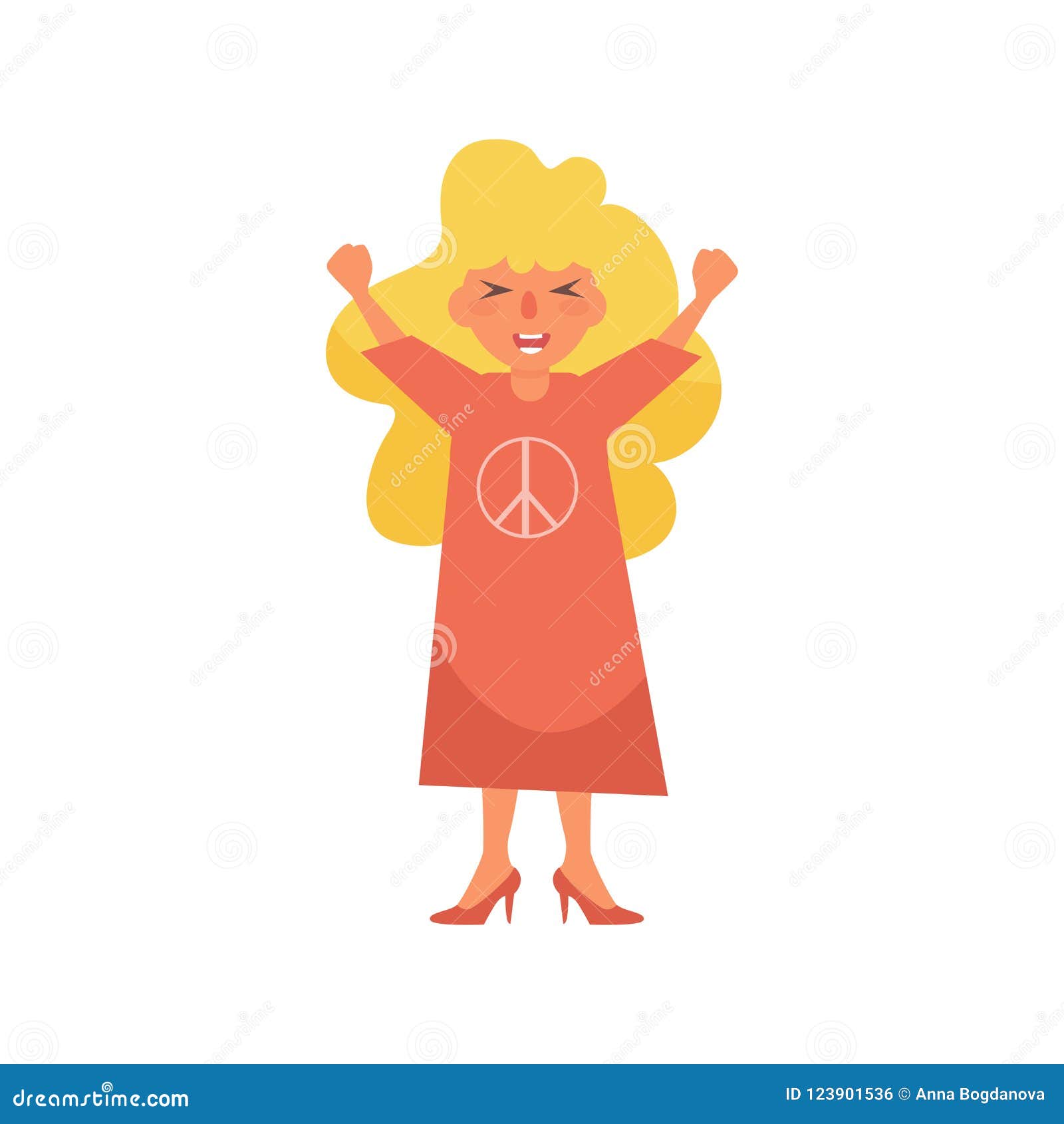 Woman Screams Vector. Cartoon. Isolated Art on White Background Stock ... Woman Screams Vector. Cartoon. Isolated Art on White Background Stock ...
