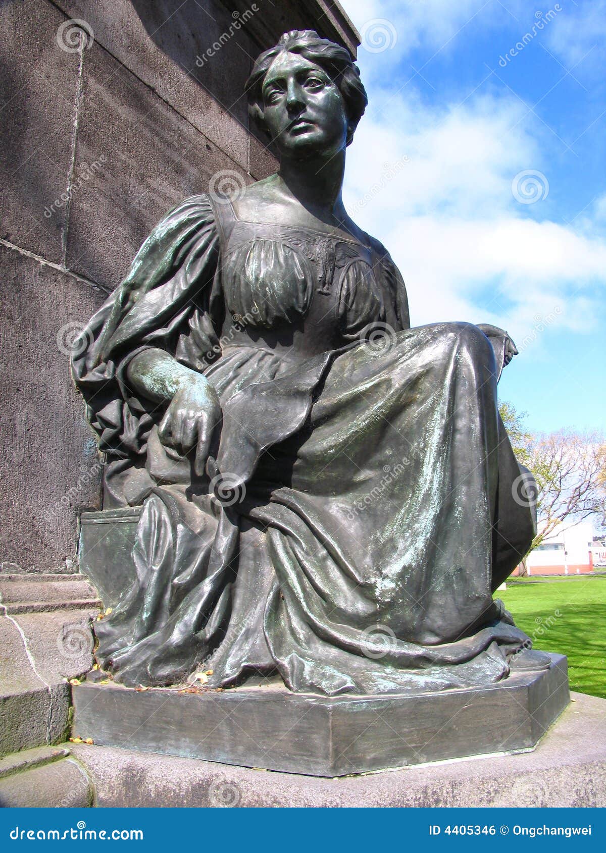 Woman Sculpture stock photo. Image of girl, historical - 4405346