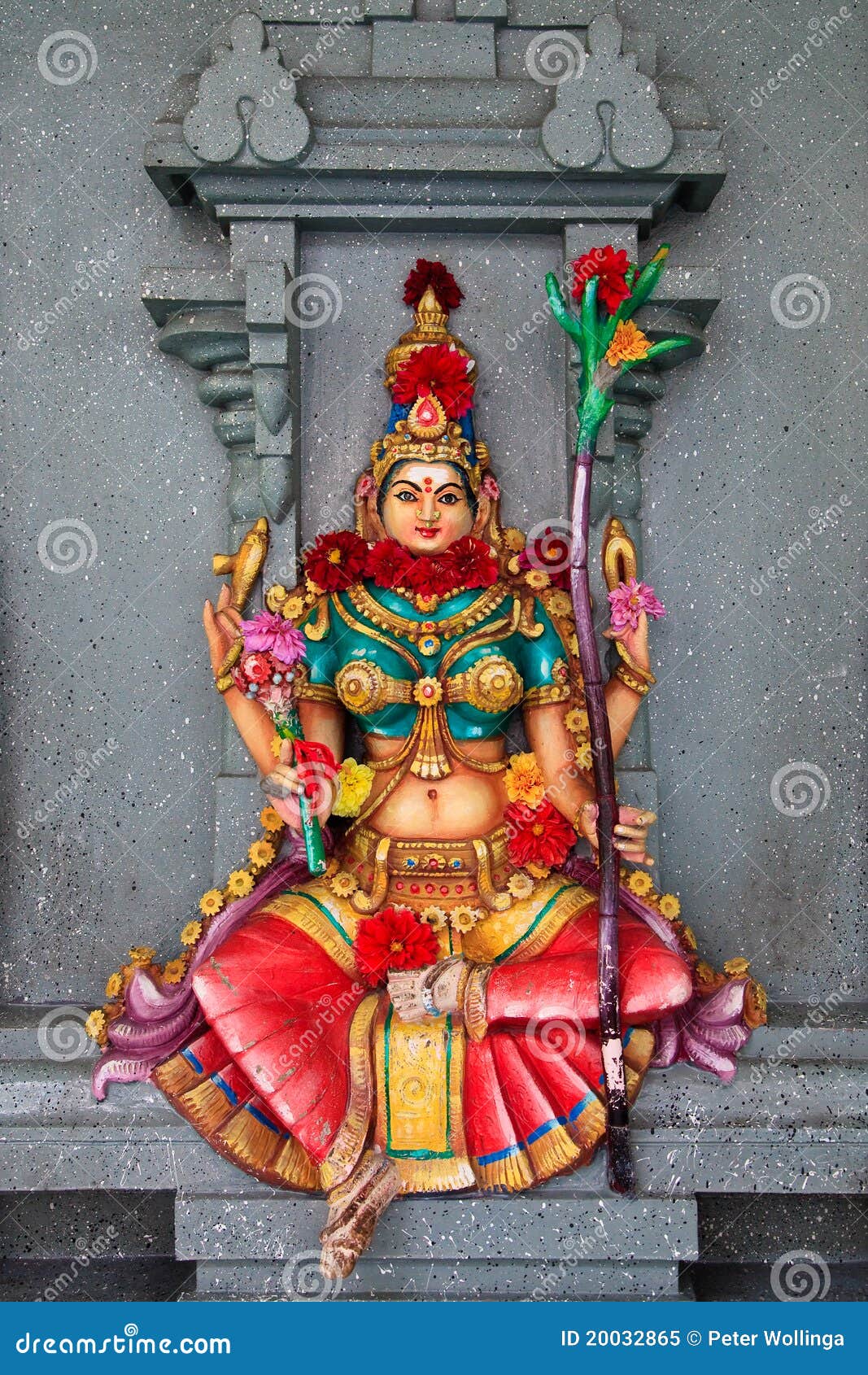Woman Sculpture in a Hindu Temple Stock Image - Image of asia, temple ...