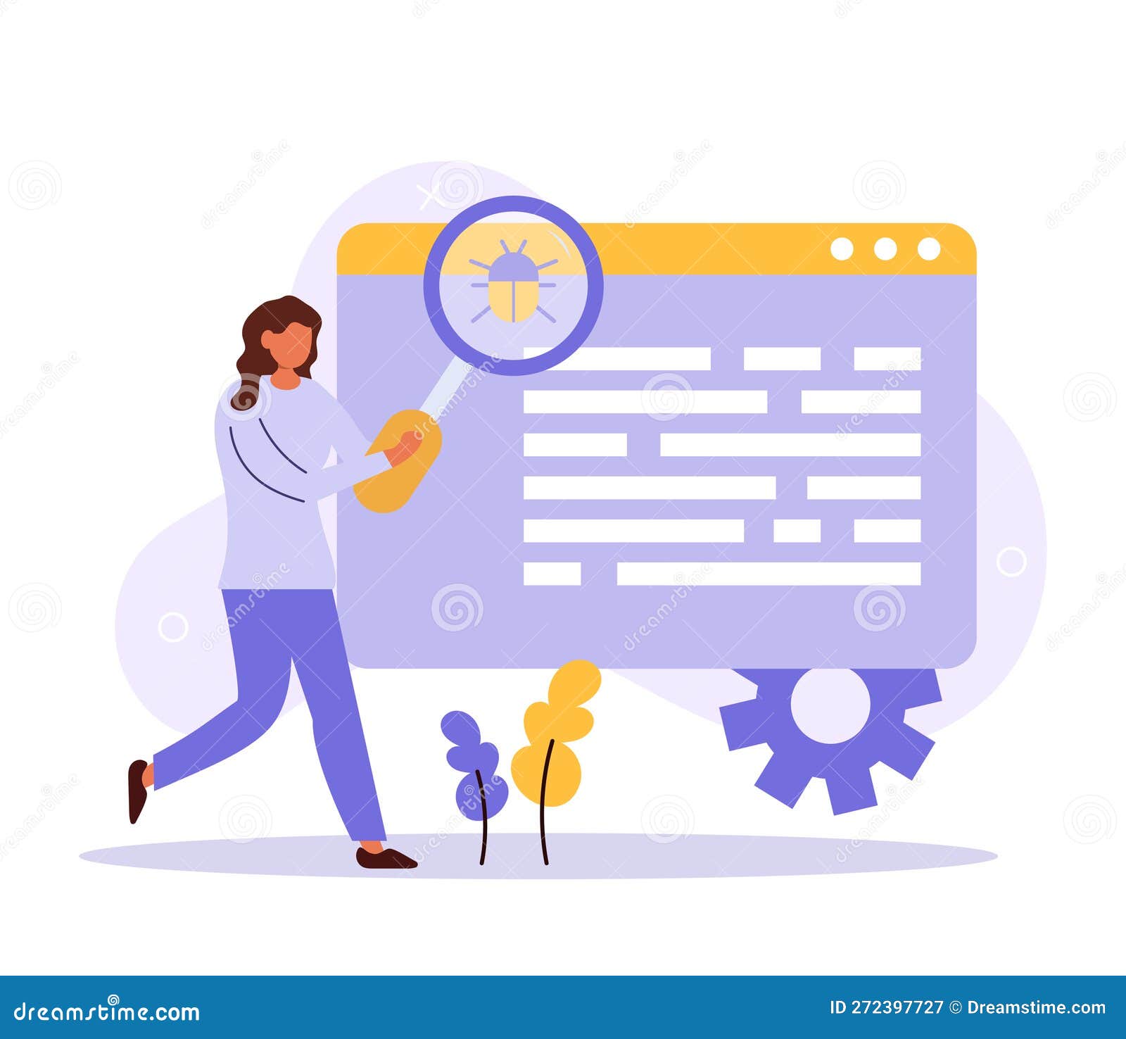 Woman Search Bug . Debugging Firewall. Antivirus Scanning. Malware ... Woman Search Bug . Debugging Firewall. Antivirus Scanning. Malware ...