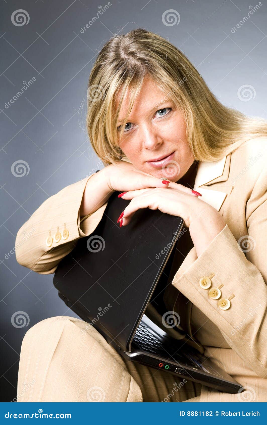Woman Senior Business Executive Stock Photo - Image of hair, long: 8881182