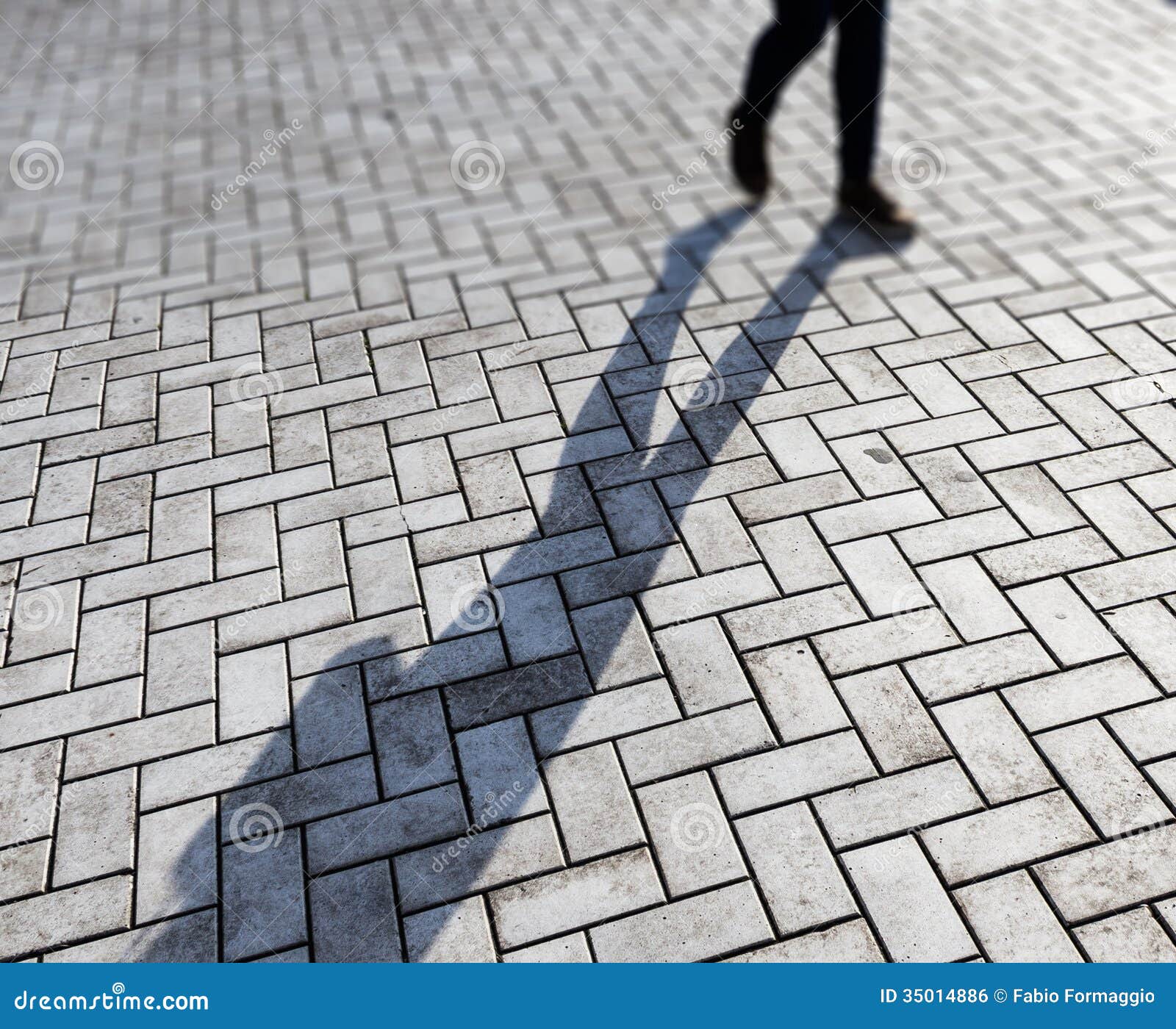 Woman and shadow stock photo. Image of person, angle - 35014886