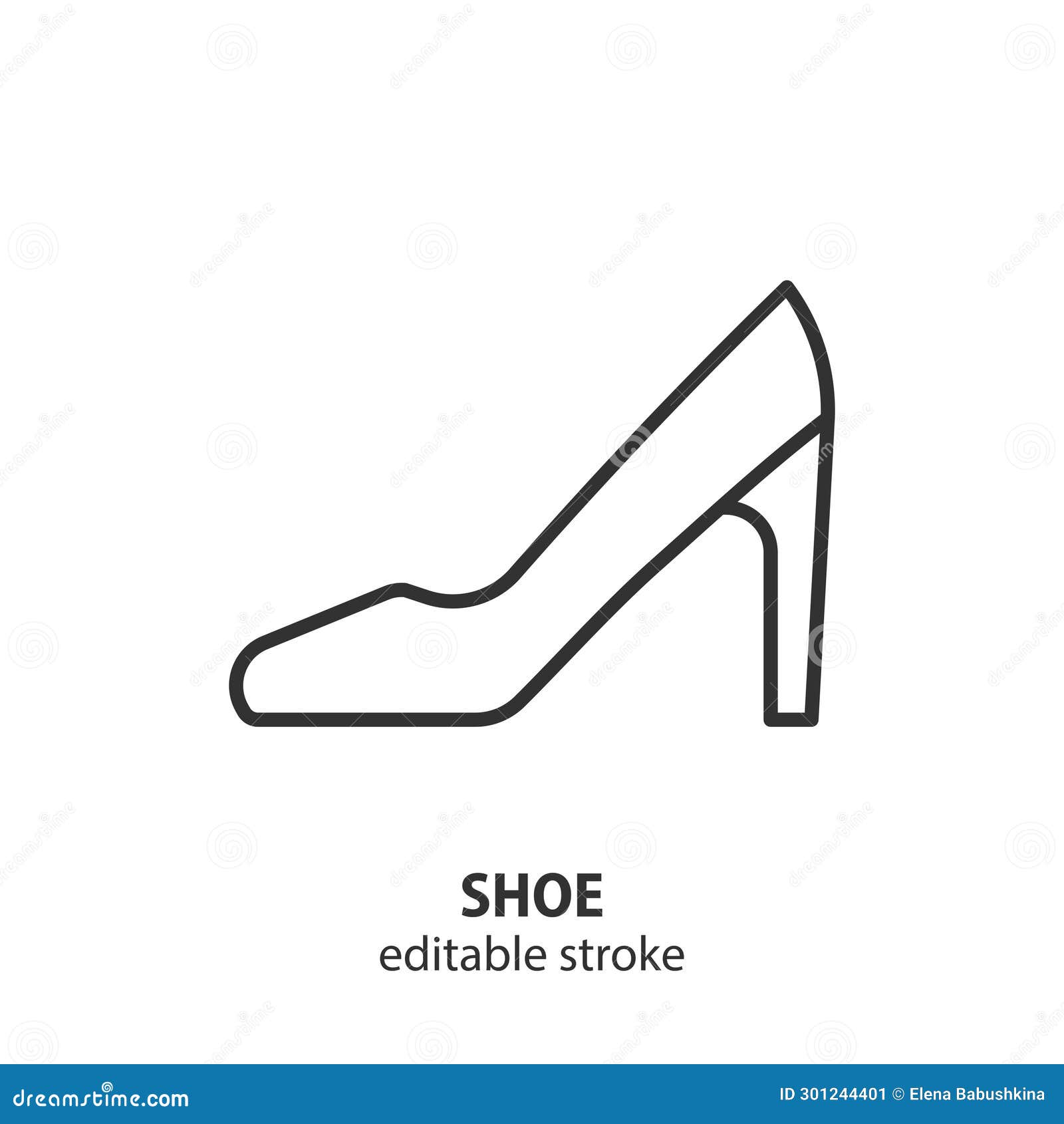 Shoe Line Drawing. Shoes Sneaker Outline Drawing Vector, Black Line ...