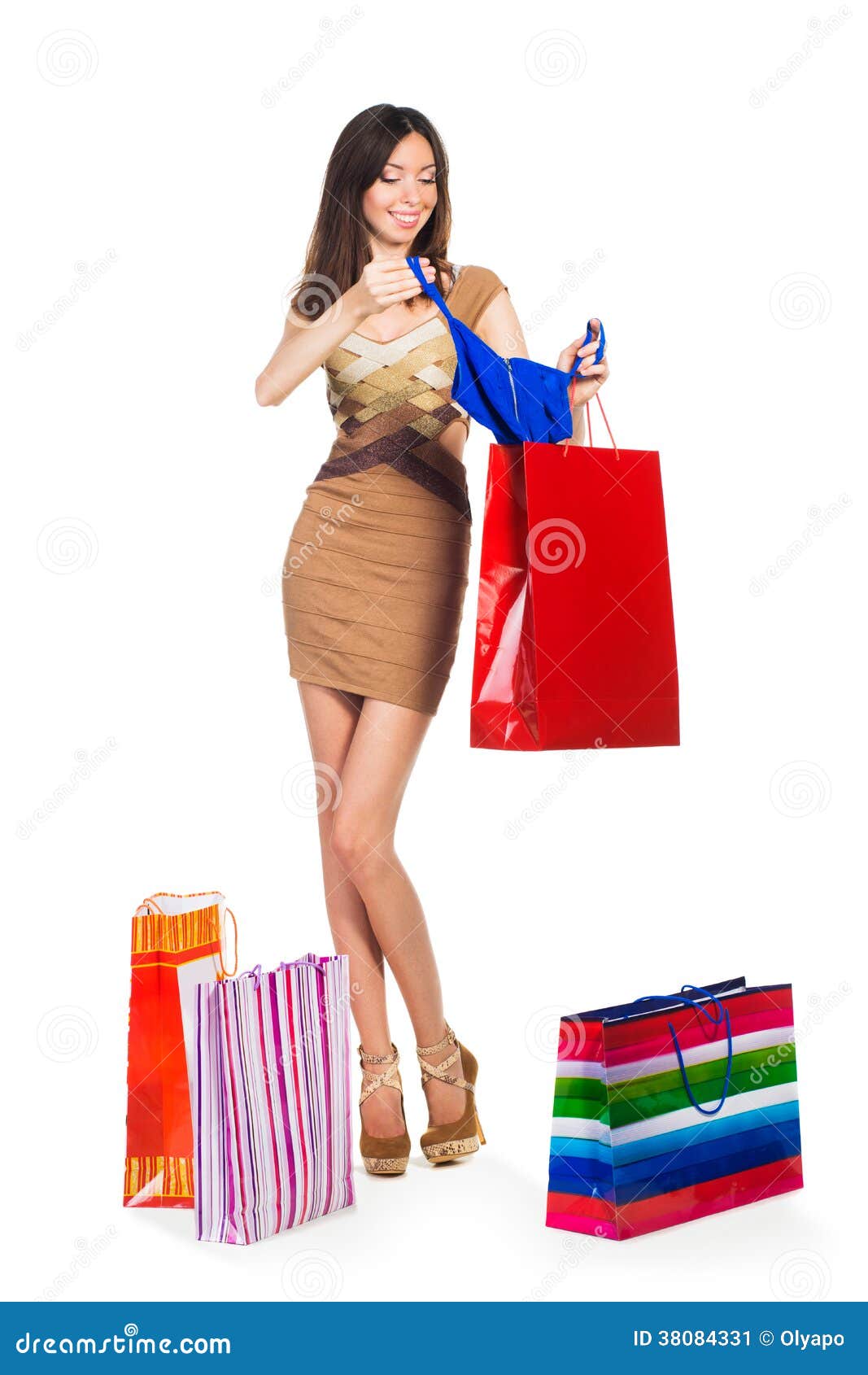 Woman shooping stock image. Image of casual, lifestyles - 38084331
