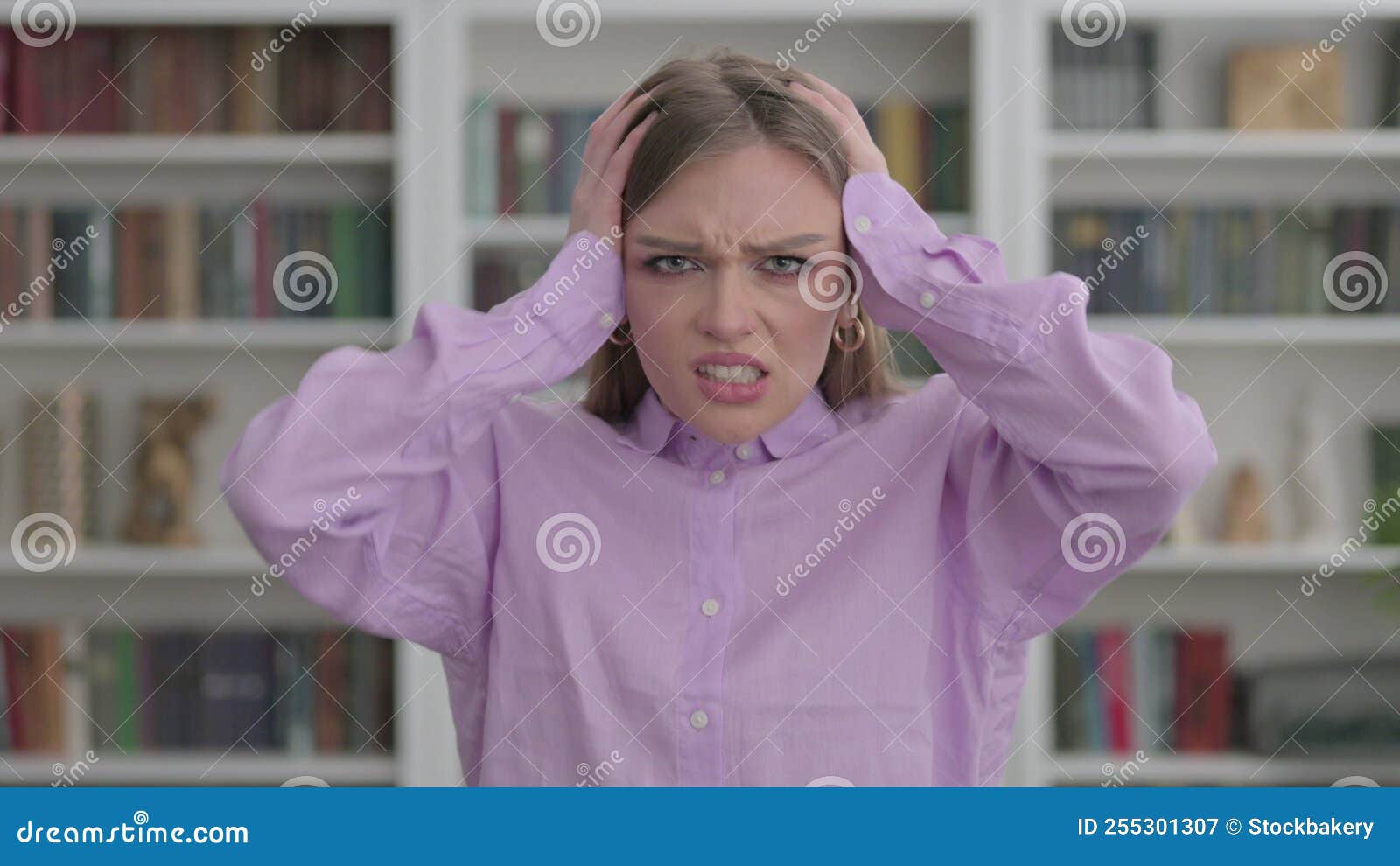 Woman Shouting and Screaming in Anger Stock Image - Image of anger ...