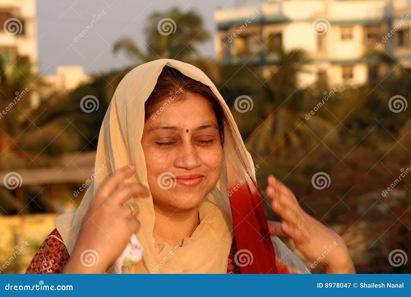 Woman Showing Extreme Happiness Stock Image - Image of indian, mind ...