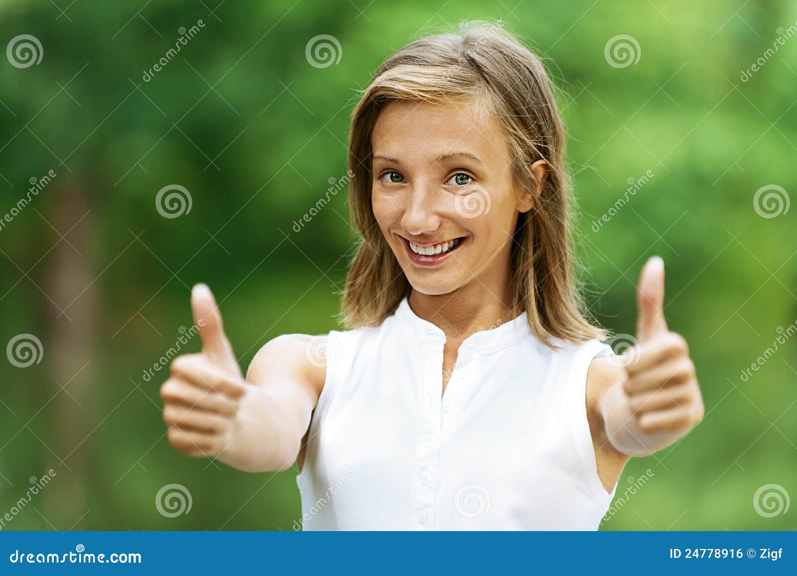 Woman showing gesture that stock photo. Image of glamour - 24778916