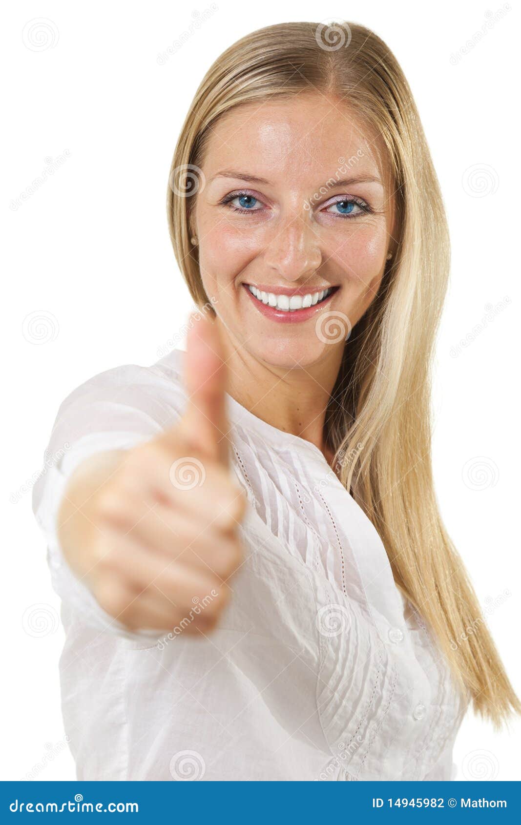 Woman showing OKAY stock photo. Image of casual, lady - 14945982