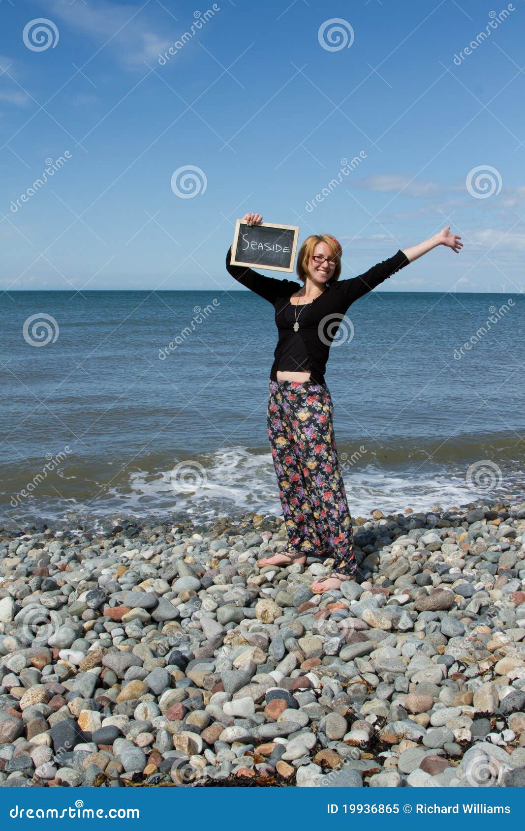 Woman with sign stock image. Image of sign, glasses, black - 19936865